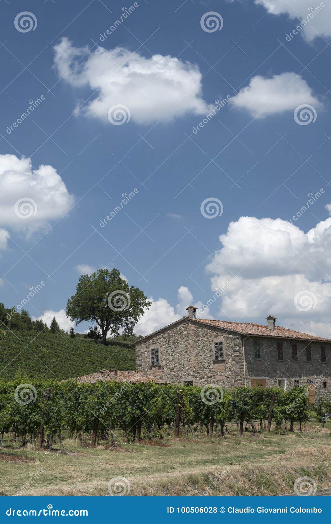 Rural Landscape in Romagna Italy Stock Photo - Image of modigliana ...