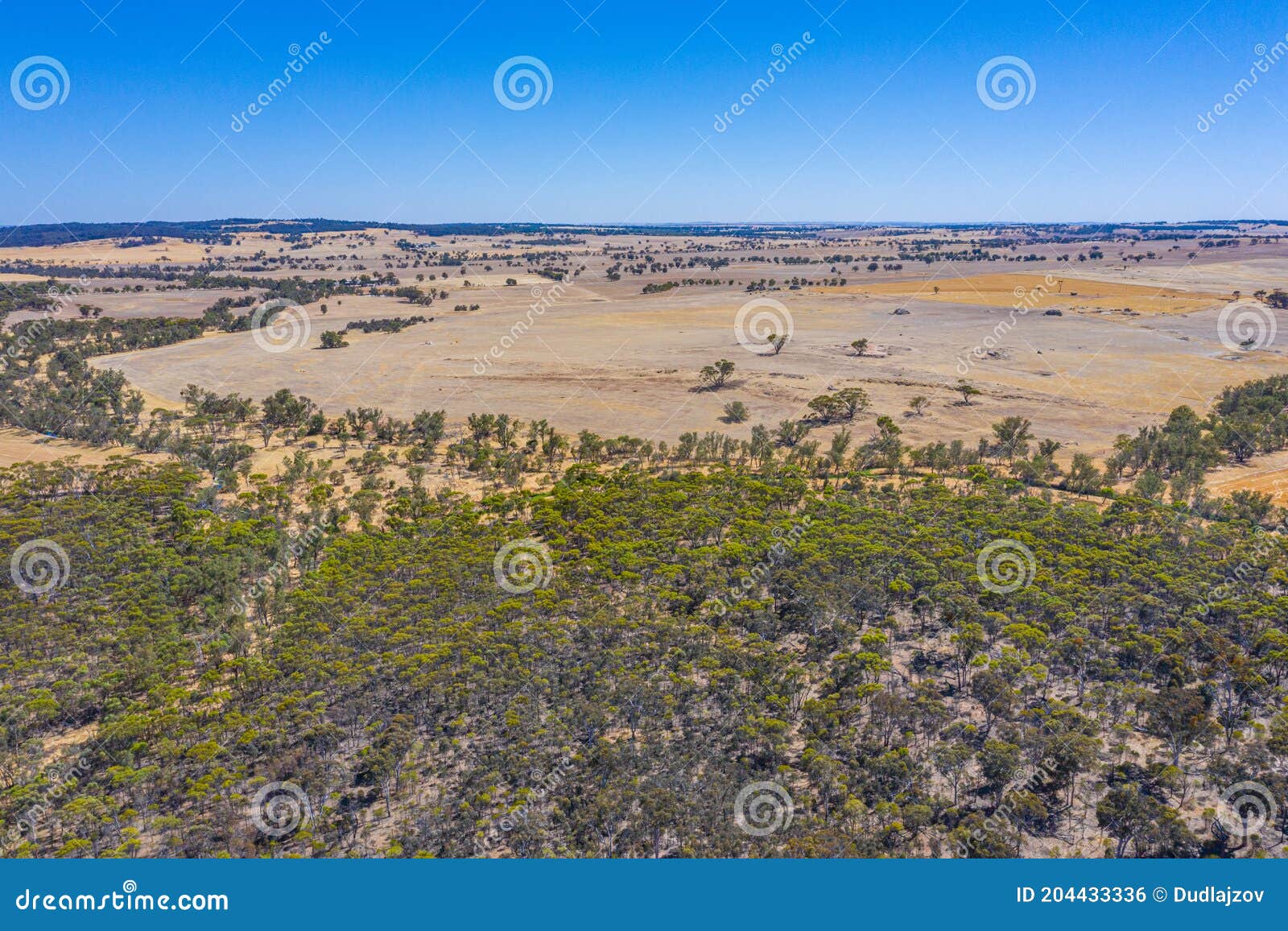 Rural Landscape of Western Australia Stock Photo - Image of scenic ...