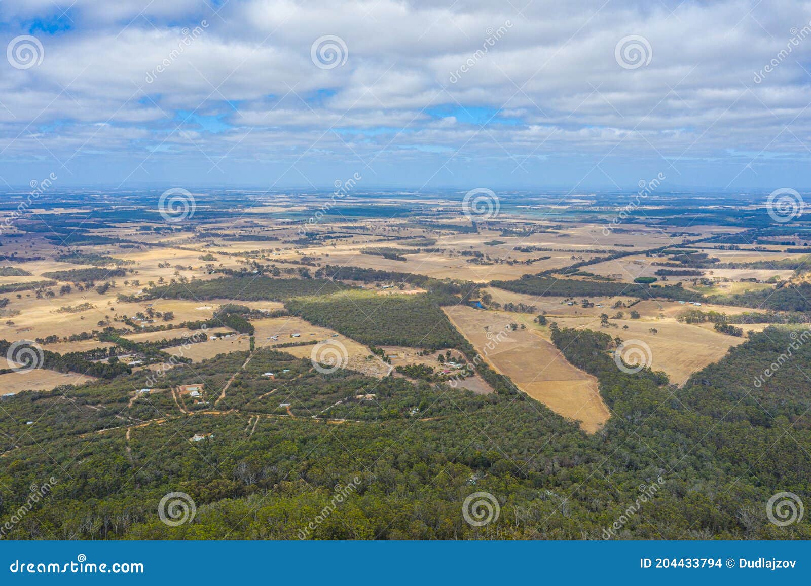 Rural Landscape of Western Australia Stock Photo - Image of scenic ...