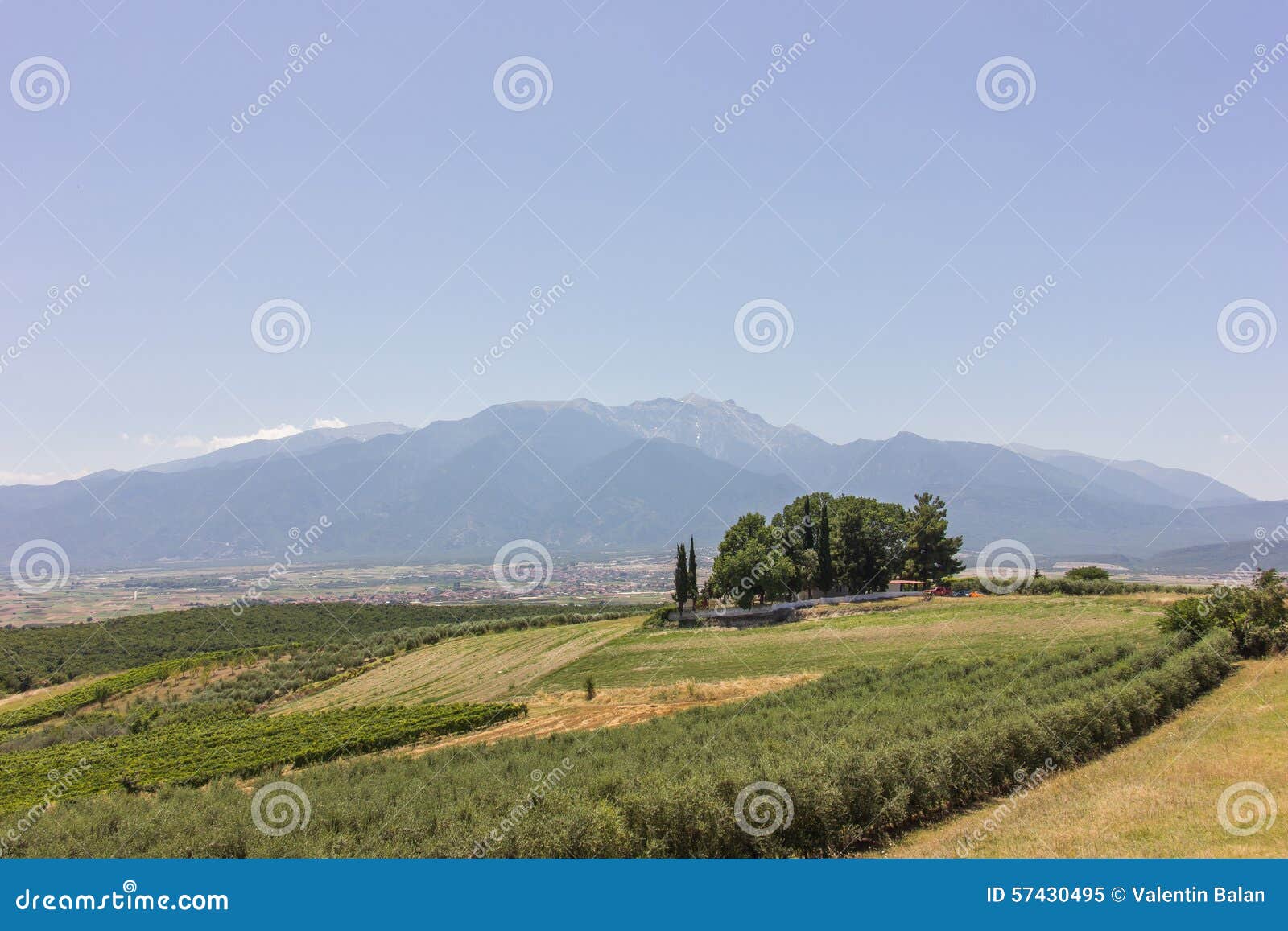 Rural lanscape of Greece stock image. Image of rural - 57430495