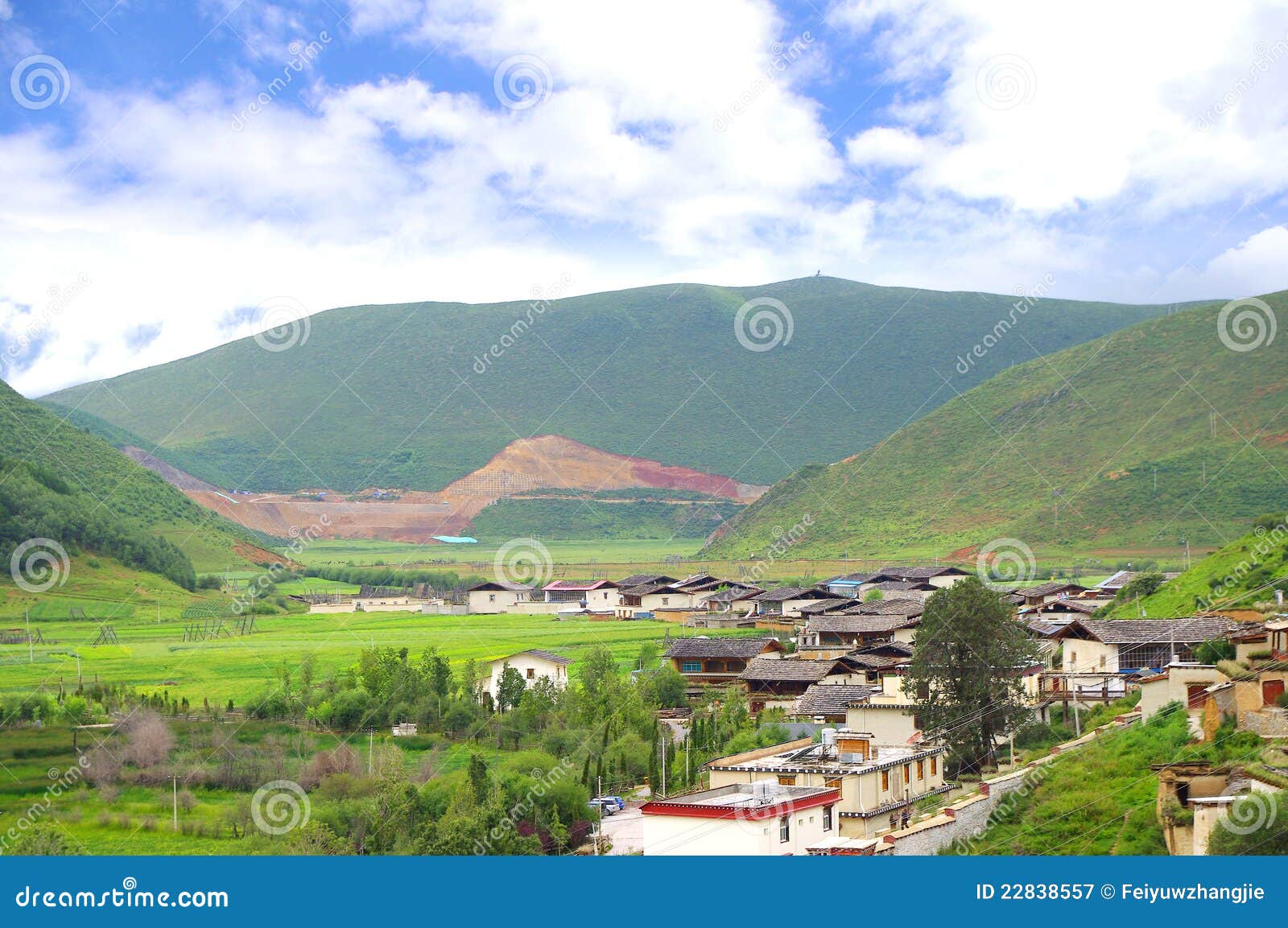 Rural life stock image. Image of farm, buildings, farms - 22838557