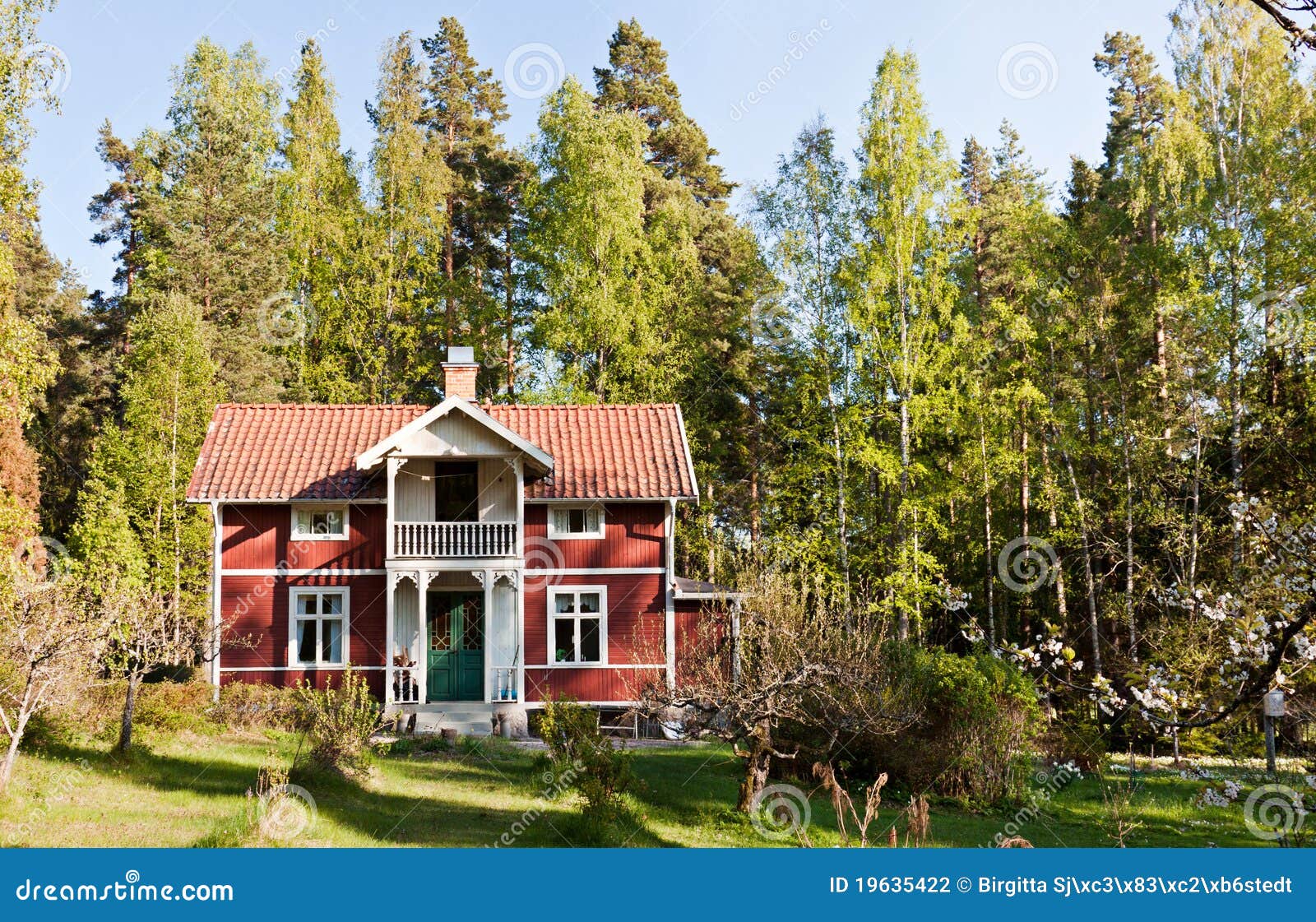 Rural life in Sweden stock photo. Image of scenic, european - 19635422