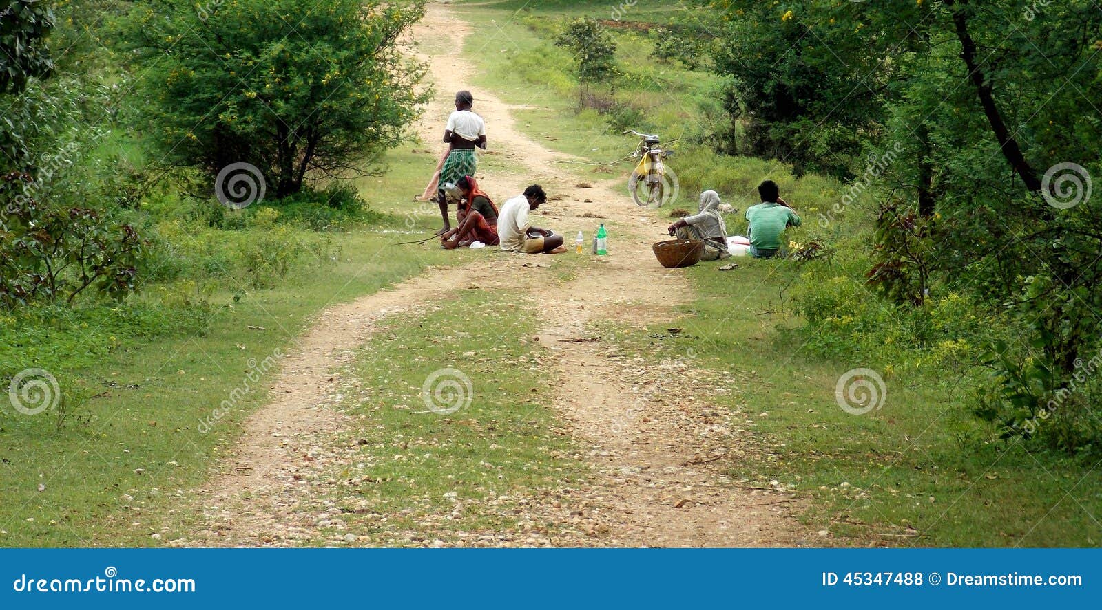 Rural Lunch editorial stock photo. Image of heaven, handmade - 45347488