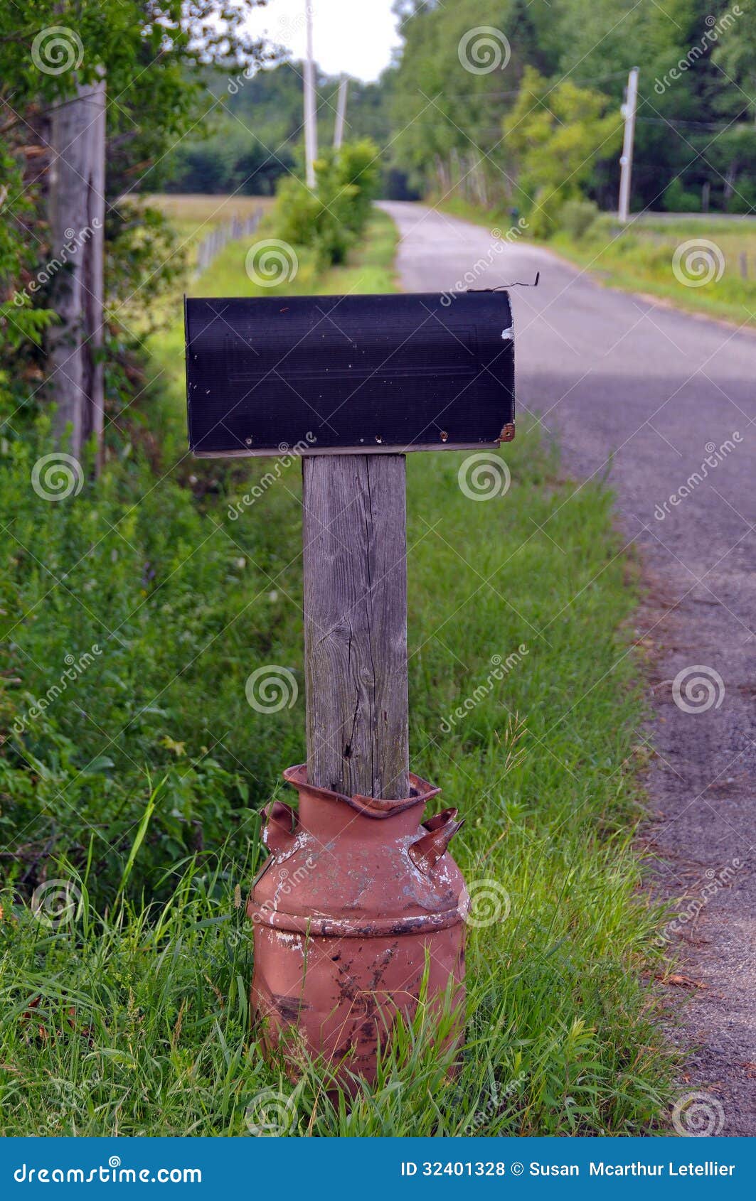 Milk Can Mailbox Ideas