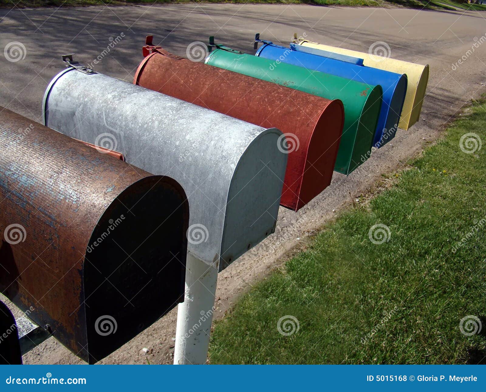 Rural Mailboxes Picture. Image: 5015168