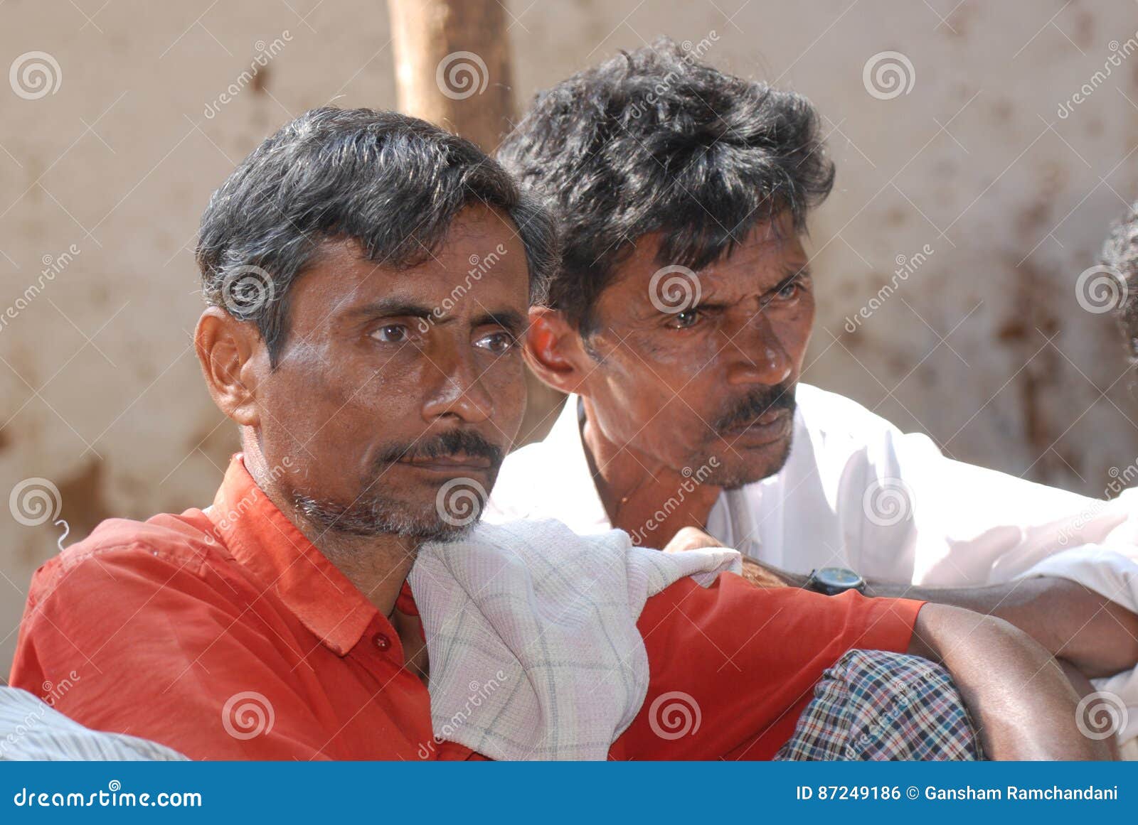 Rural men editorial photo. Image of serious, middle, heat - 87249186
