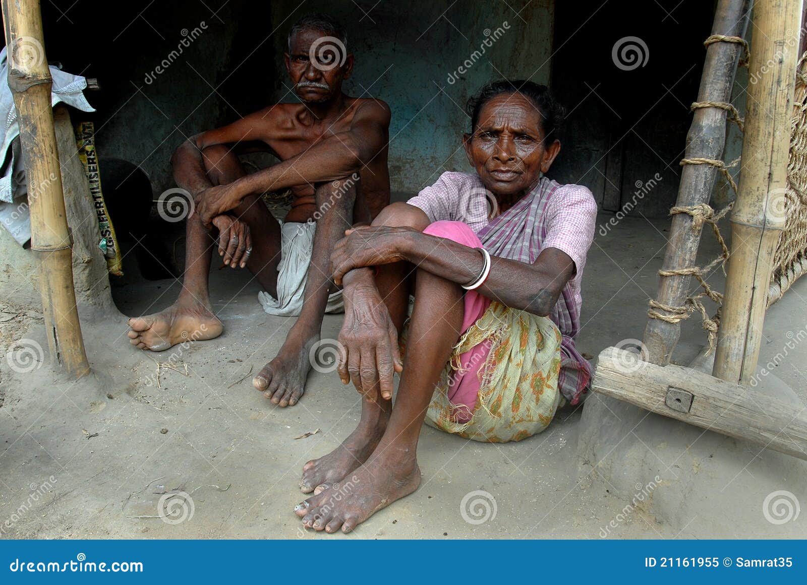 Rural Poverty in India editorial image. Image of aria - 21161955