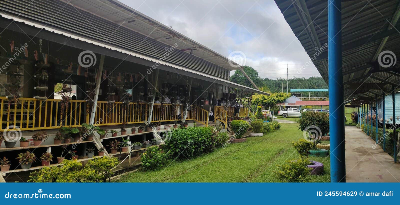 A Rural Primary School in Sabah , Malaysia Editorial Stock Image ...