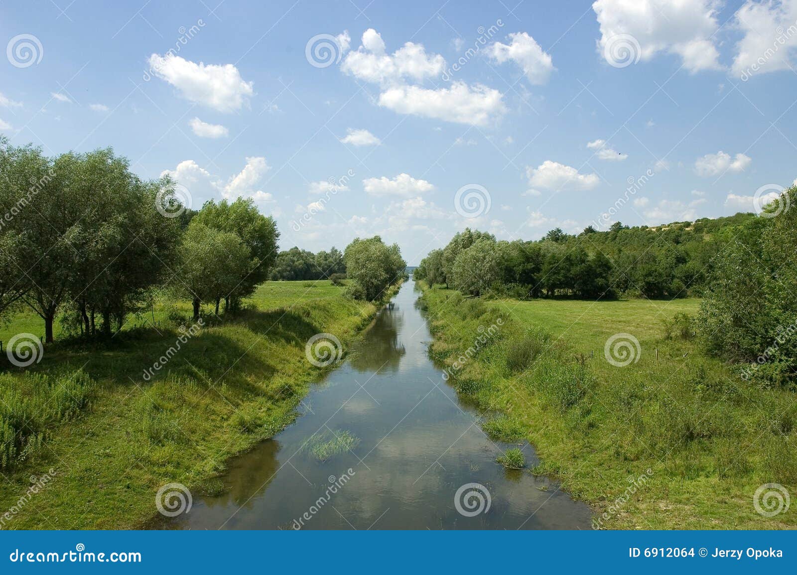 Rural river stock photo. Image of green, view, horizon - 6912064