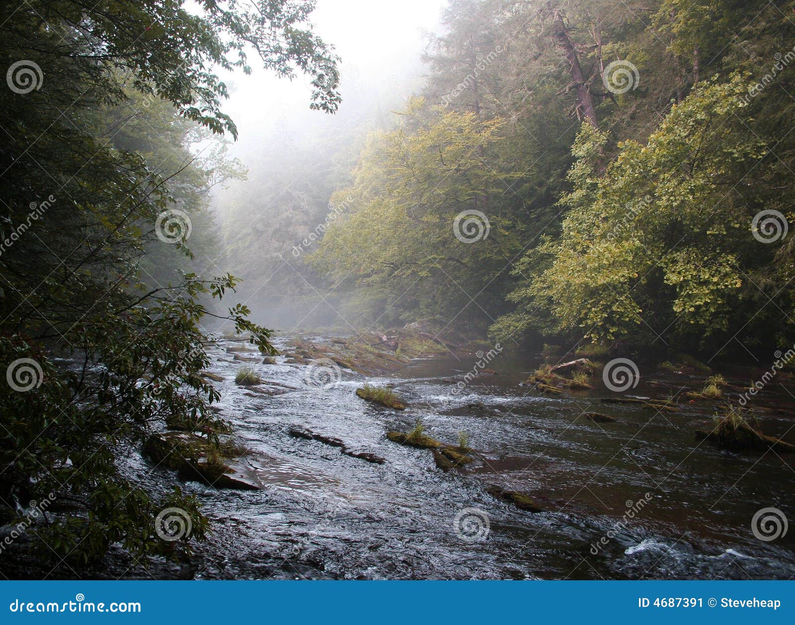 Rural River in early fall stock image. Image of landscape - 4687391