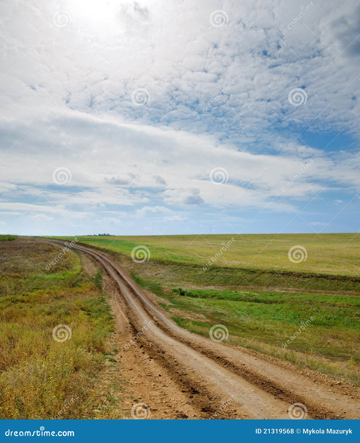 Rural road stock photo. Image of landscape, atmosphere - 21319568