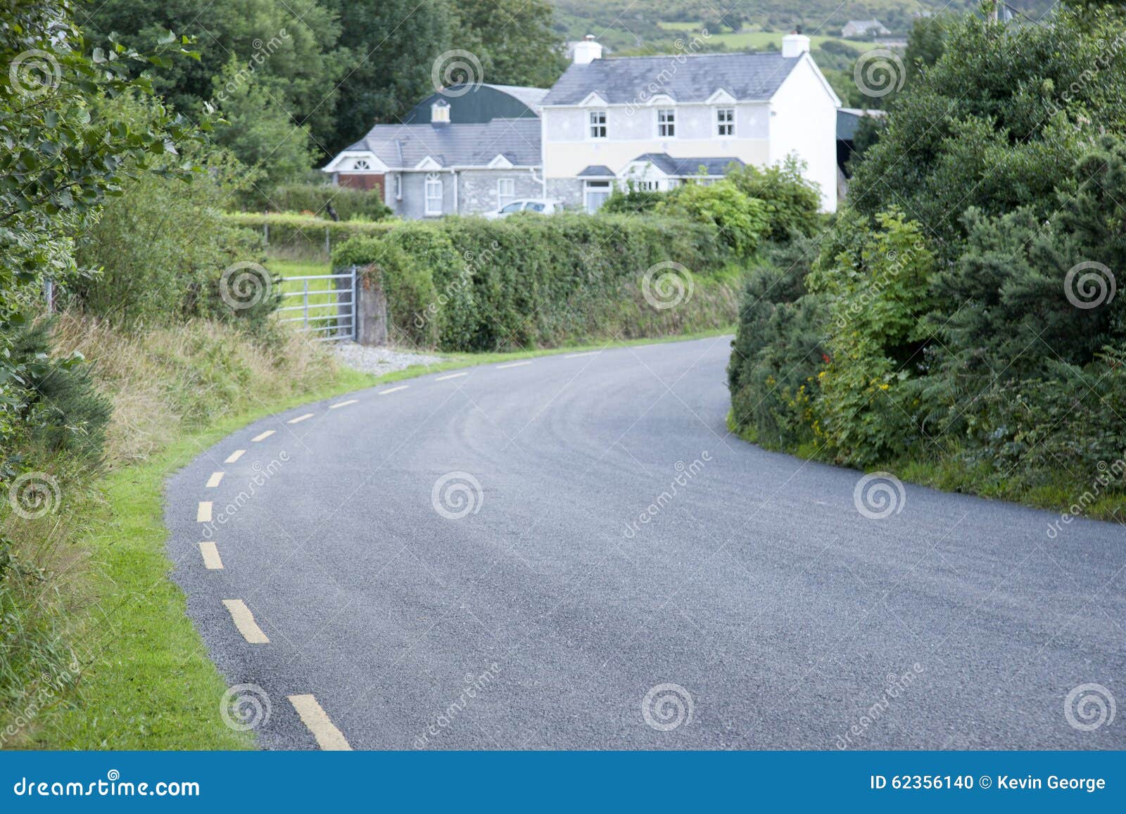Rural Road, Killarney stock photo. Image of housing, road - 62356140