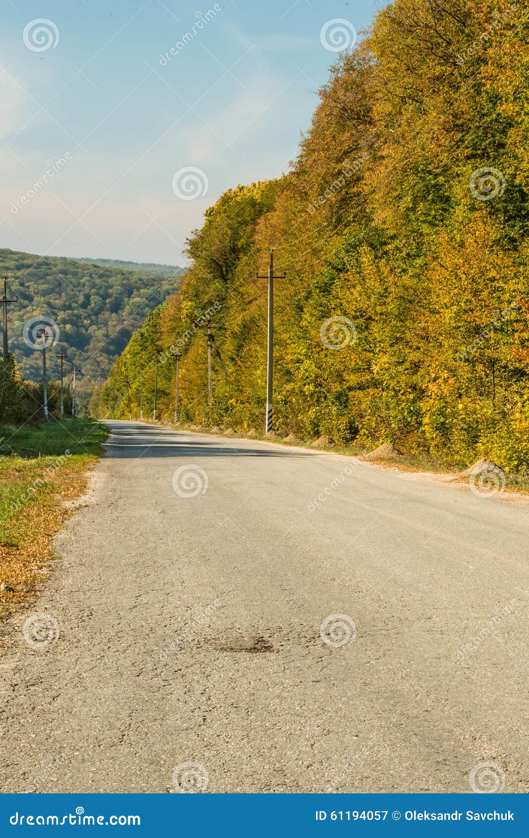 Rural road stock image. Image of travel, landscape, road - 61194057