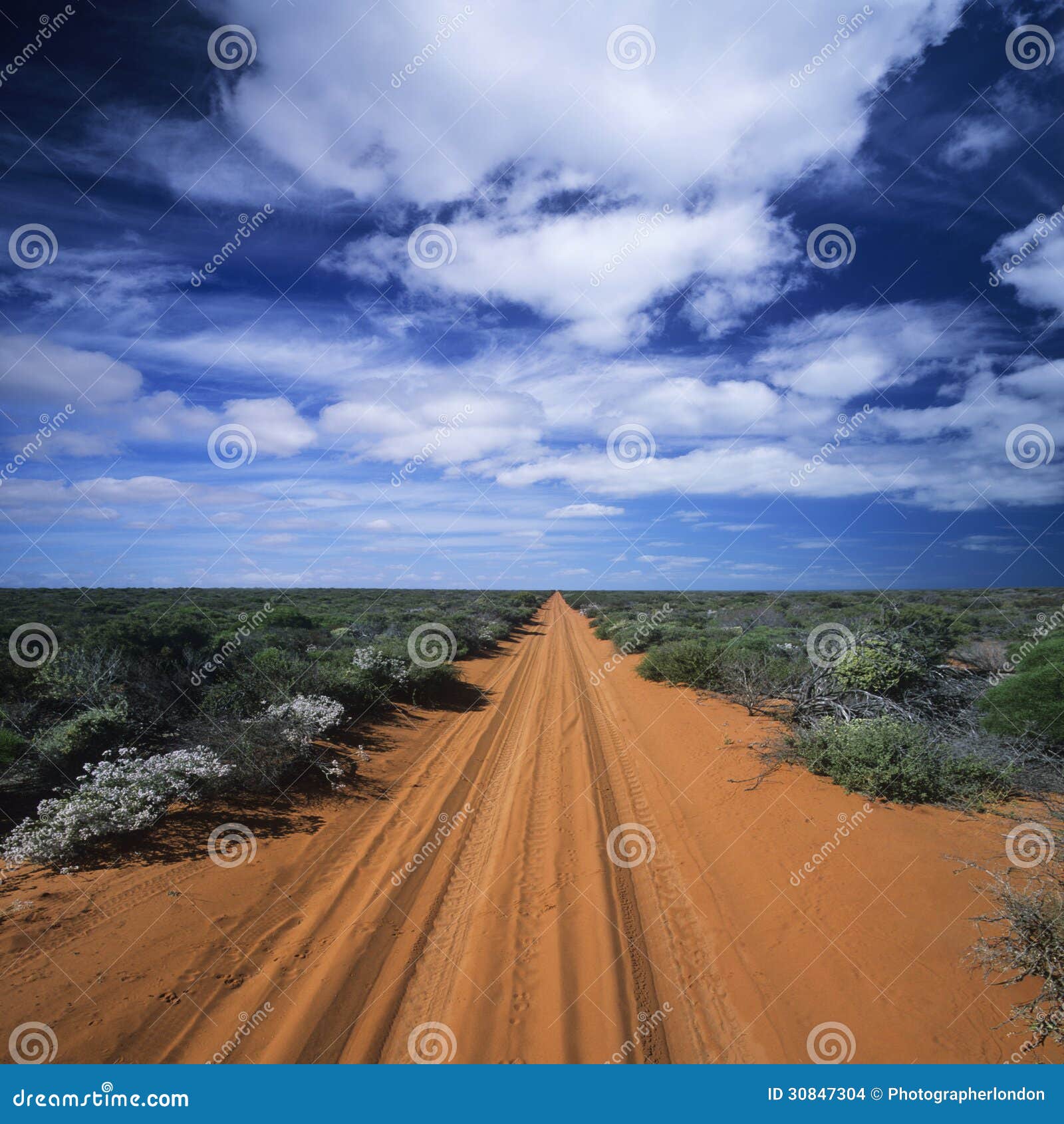 Rural Road in Vast Landscape Stock Photo - Image of perspective, 1472: ...