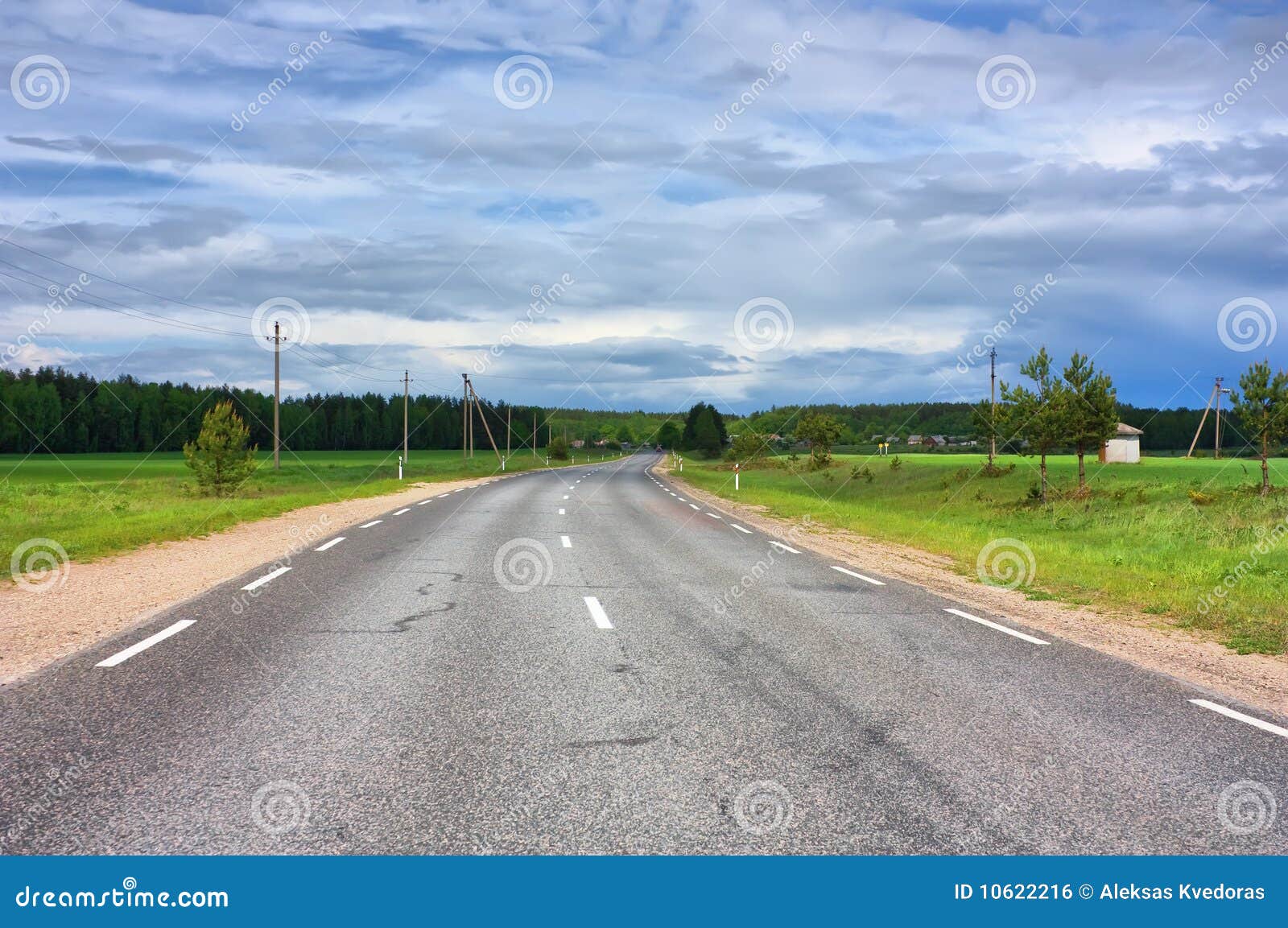 Rural Roads stock photo. Image of simplicity, farm, cloud - 10622216