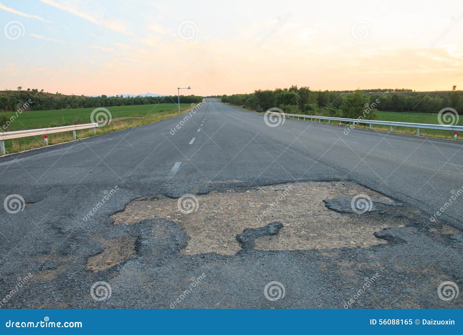 Rural roads damaged stock image. Image of lost, disaster - 56088165