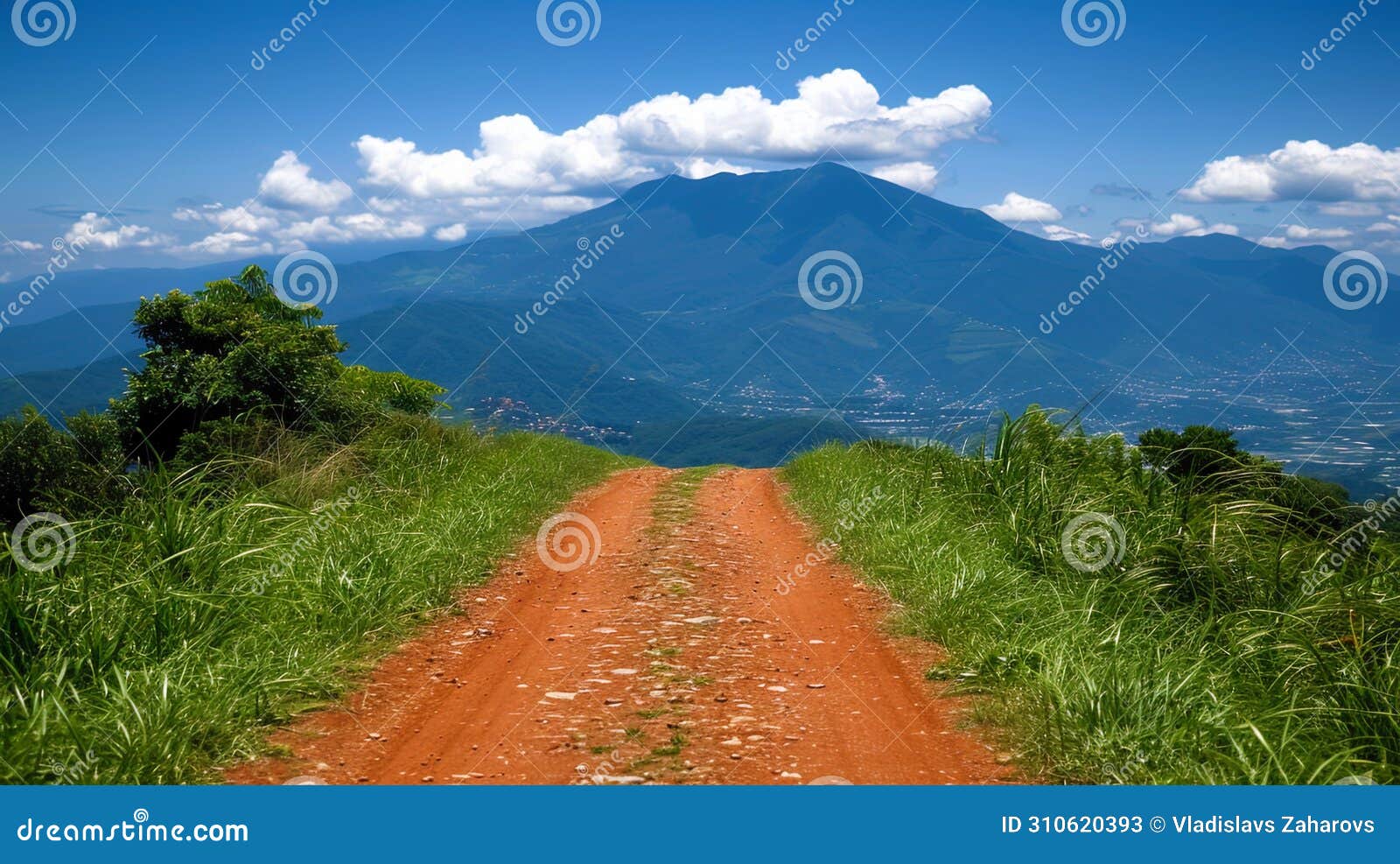 Rural Roads and Fields, Extending To Many Kilometers Along the Horizon ...
