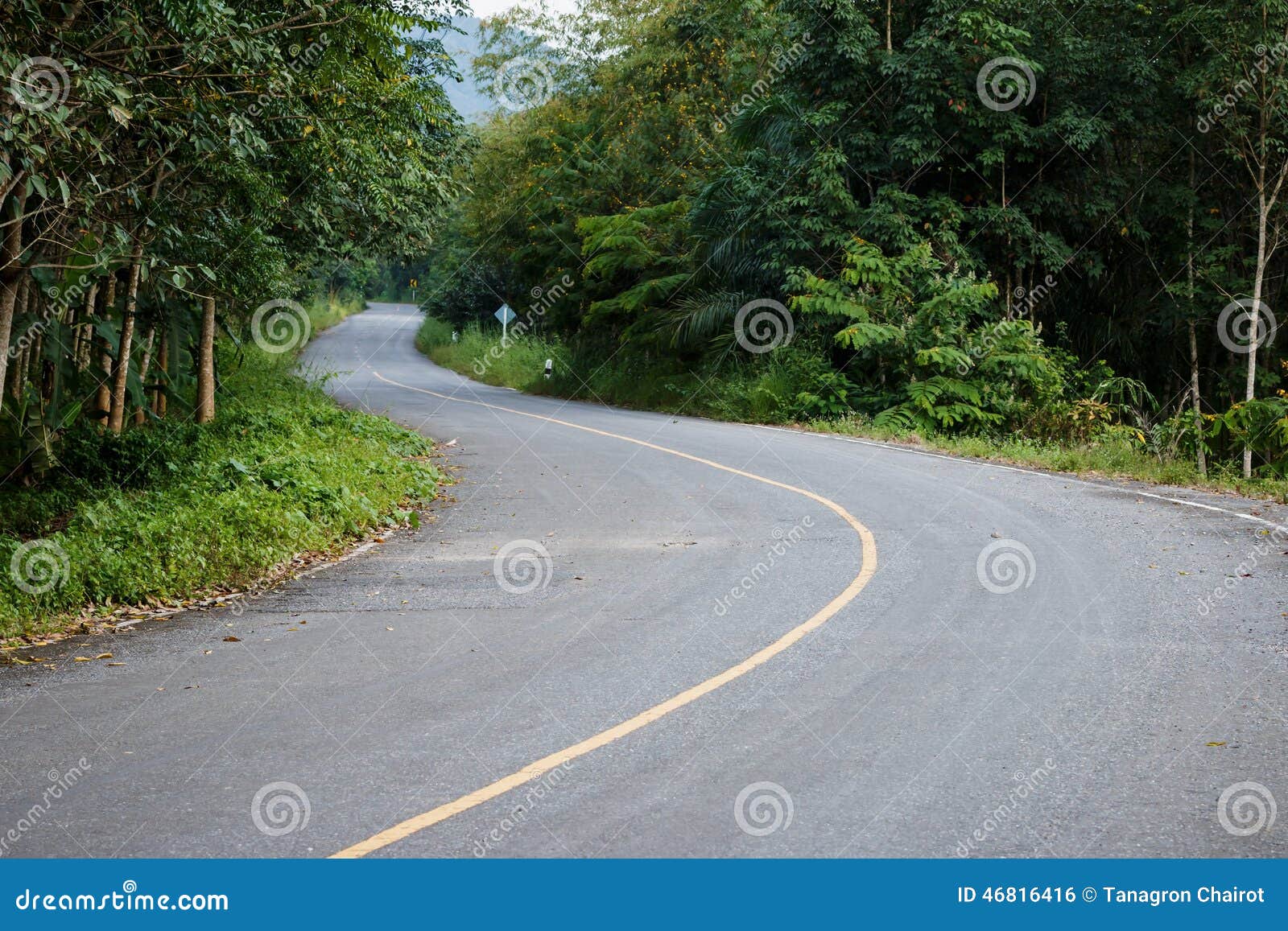 Rural roads stock photo. Image of black, curb, gravel - 46816416