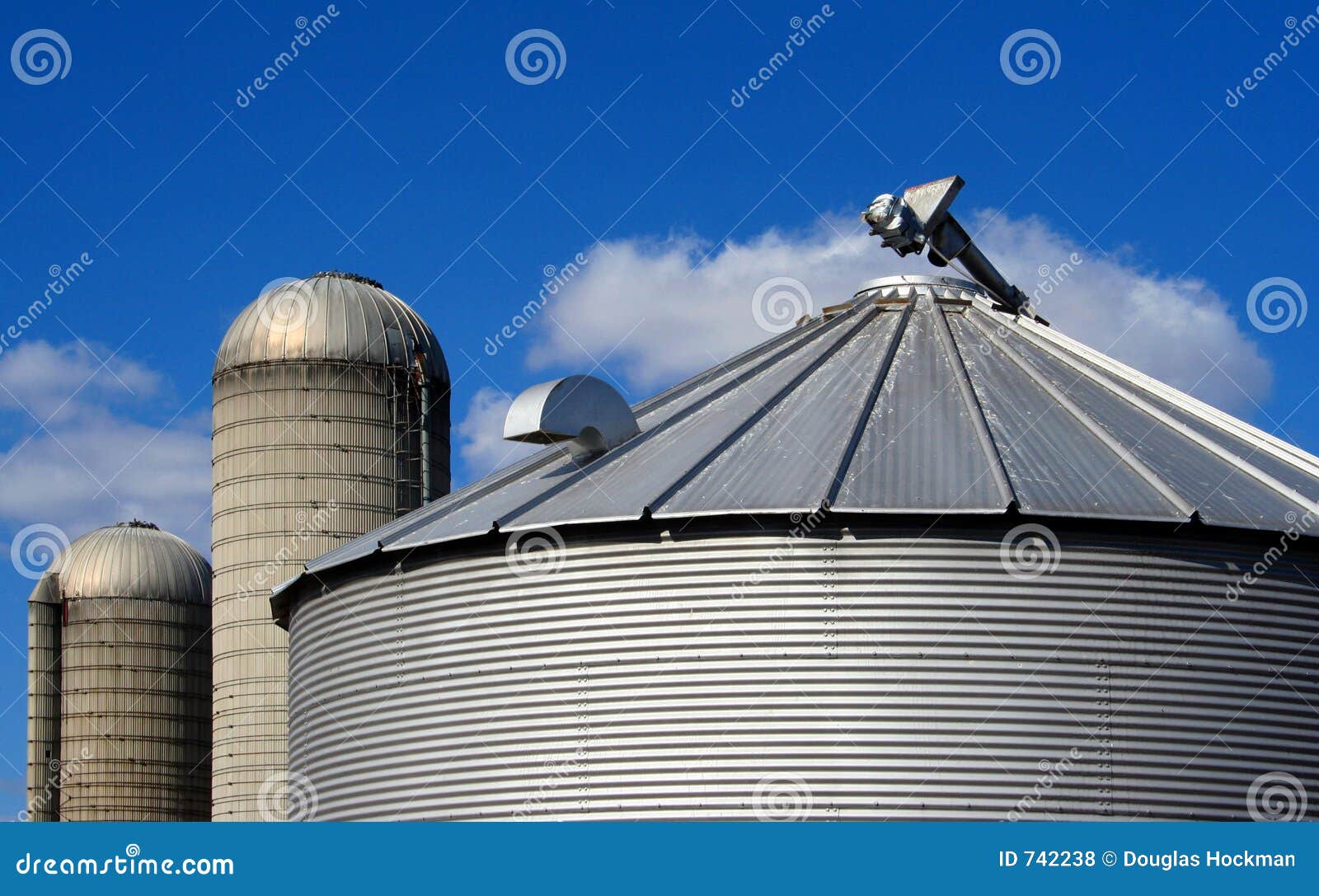 Rural Rooftops stock photo. Image of farm, auger, roofs - 742238