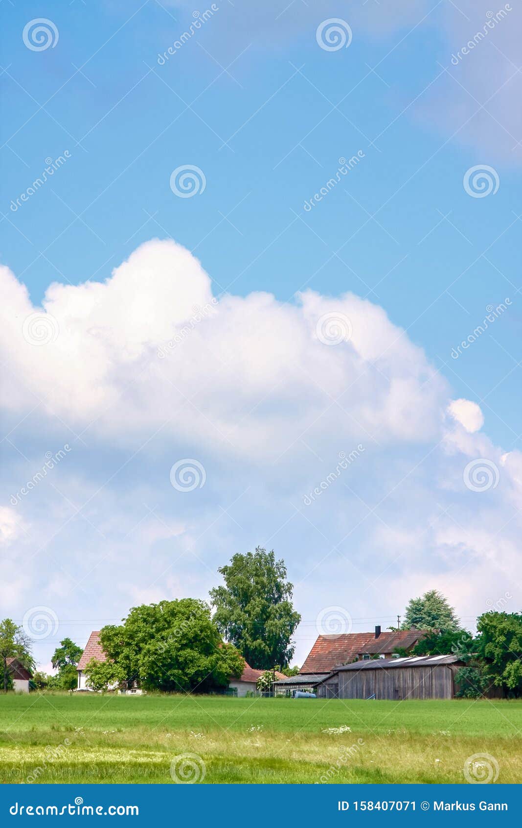 Rural scenery background stock image. Image of weather - 158407071