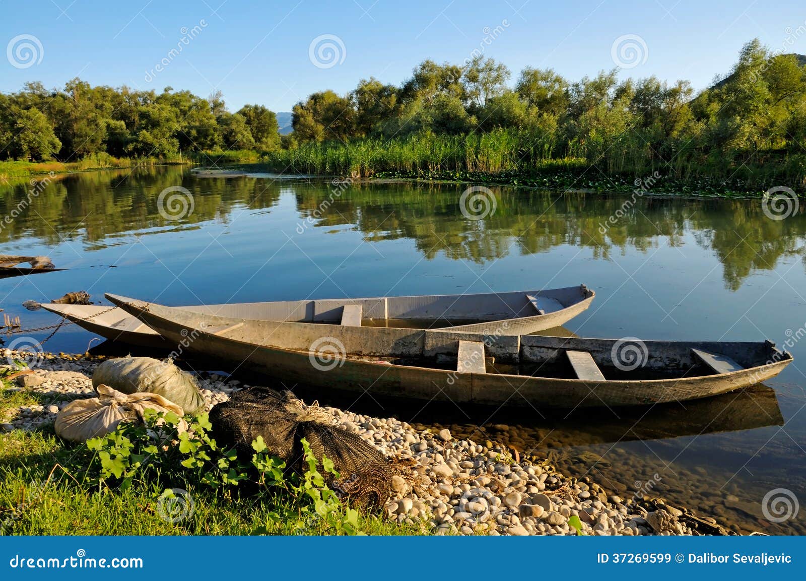 River and boats stock image. Image of blue, river, boat - 37269599