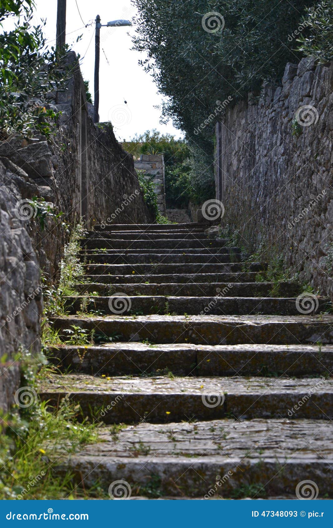 Rural Scenic: Village Steps Stock Image - Image of outdoor, bricks ...