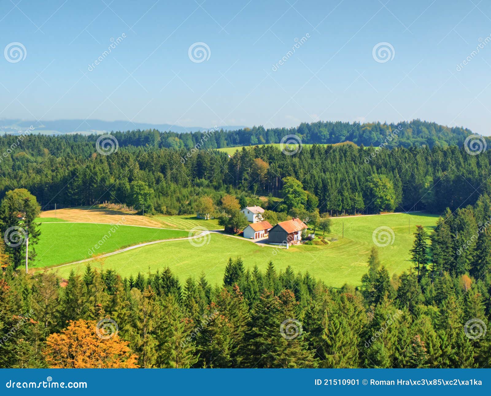 Rural settlement stock image. Image of environment, austria - 21510901