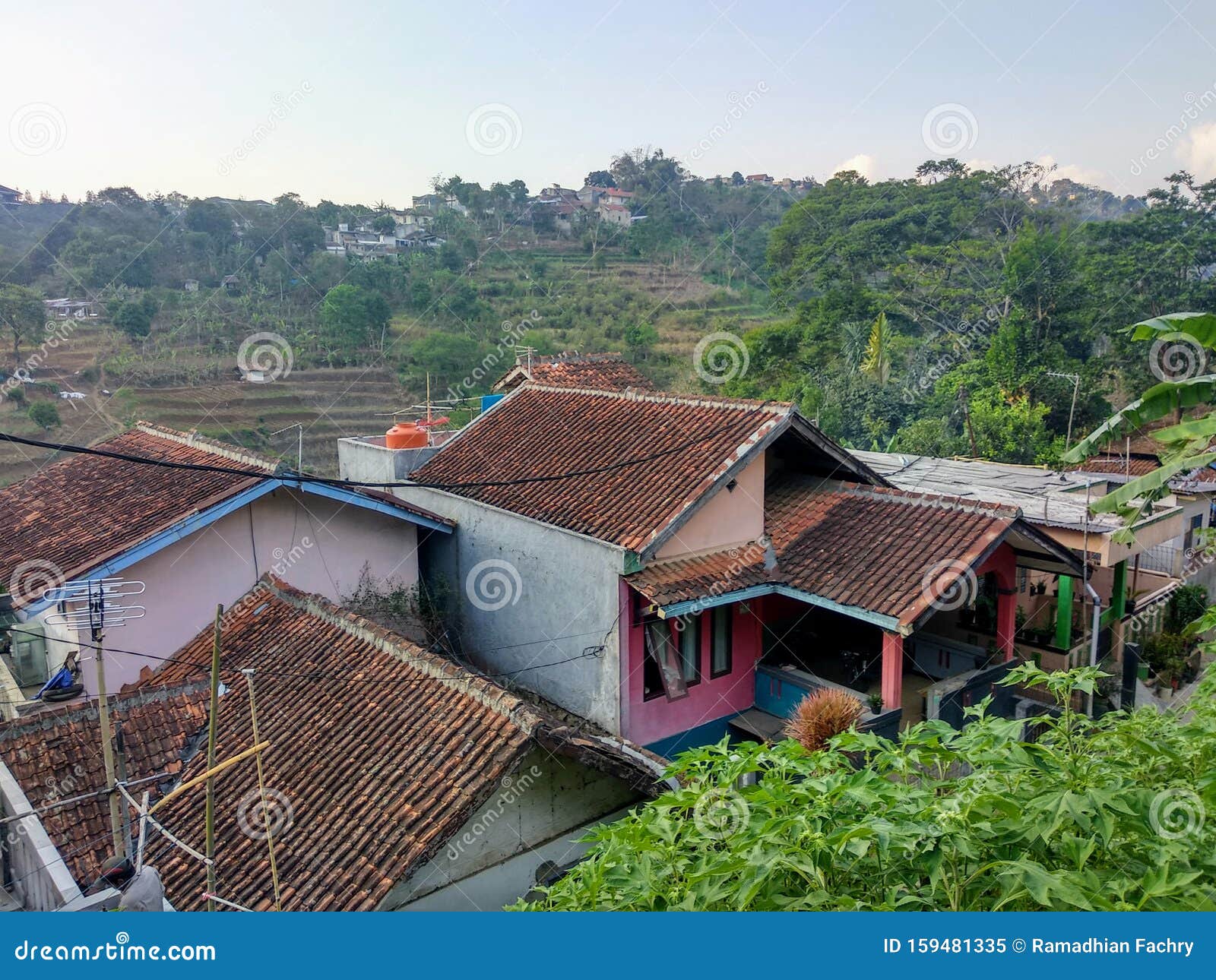 Rural Settlements in the Hill Editorial Image - Image of settlements ...