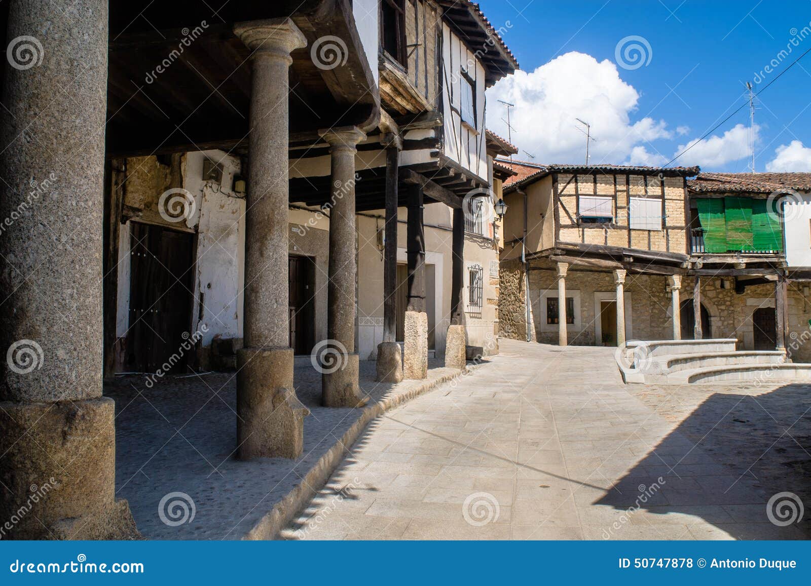 Rural square stock photo. Image of caceres, travel, landscape - 50747878