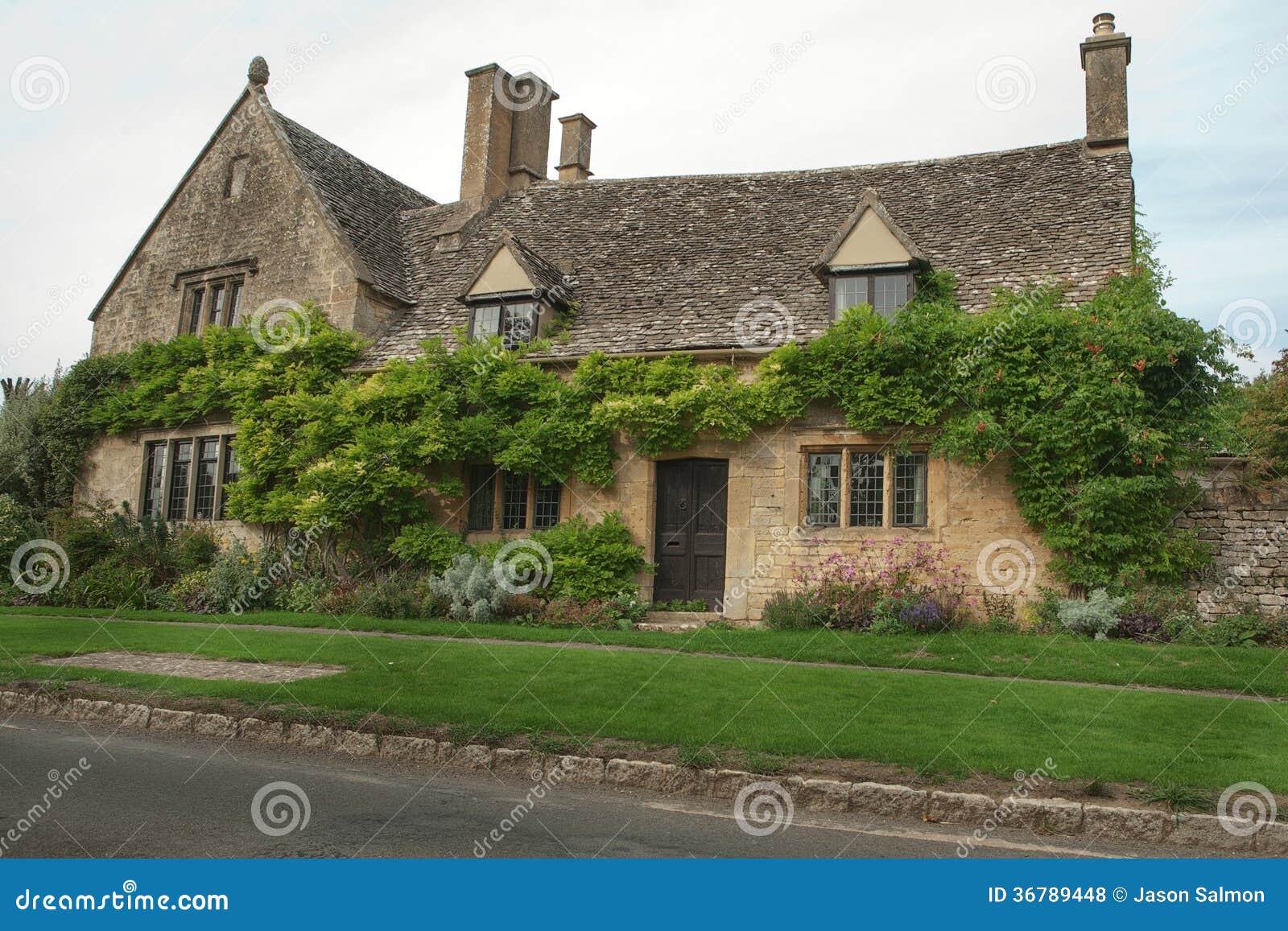 Rural stone cottage stock photo. Image of countryside - 36789448