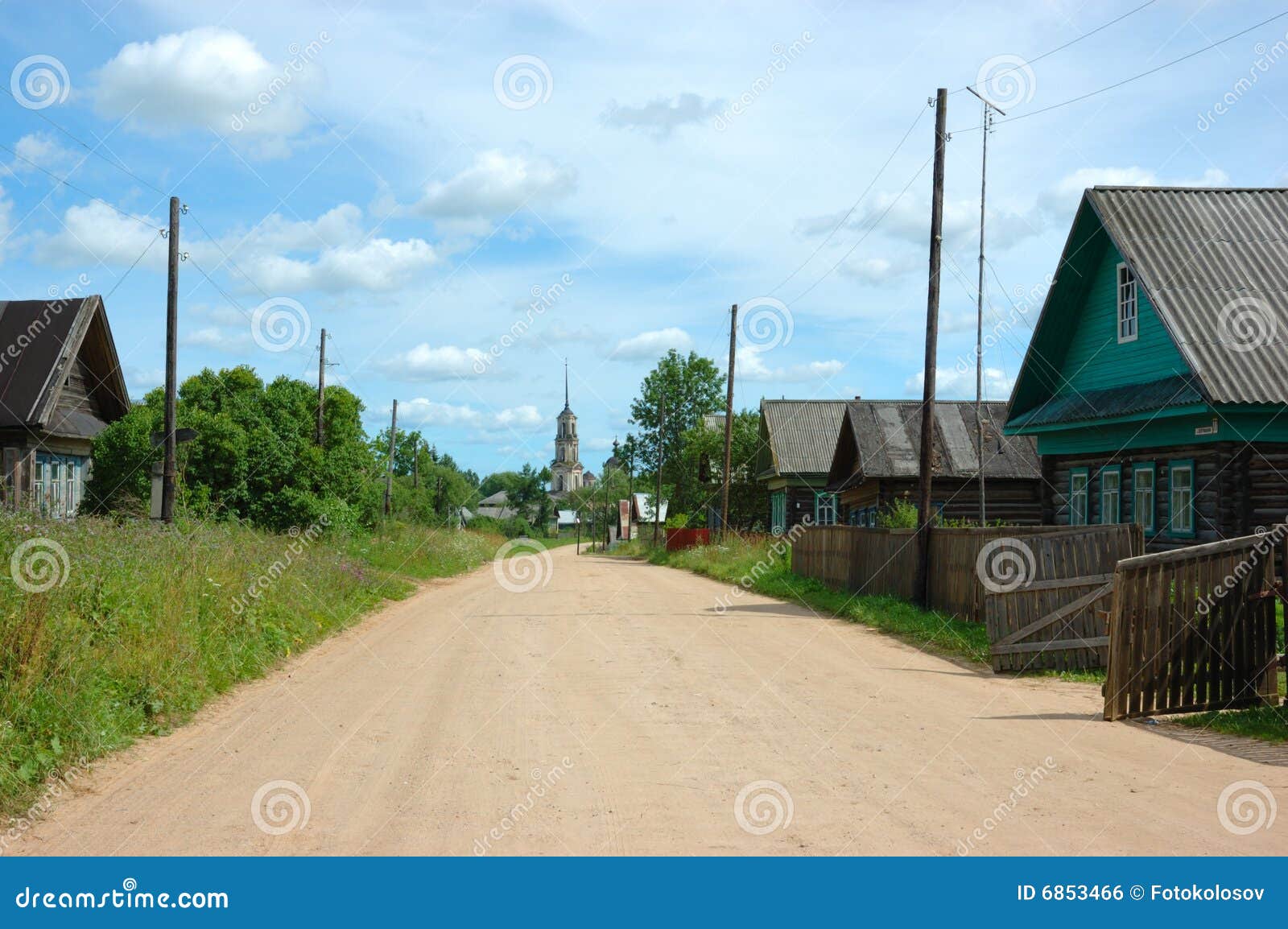 Rural street stock photo. Image of road, conformity, highway - 6853466