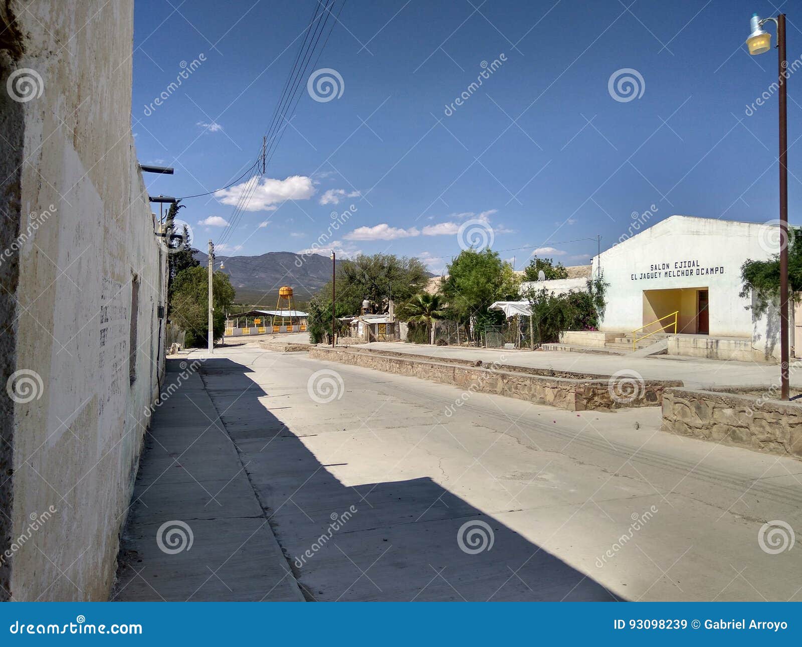 Rural street editorial stock image. Image of street, mexico - 93098239