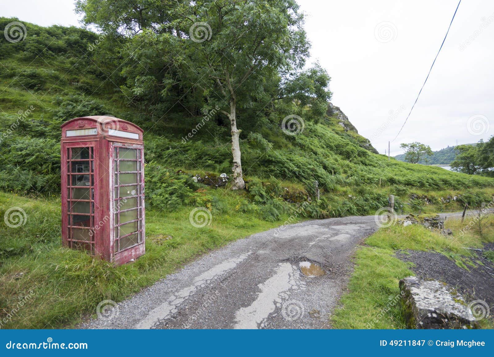 Rural telephone box stock image. Image of country, rural - 49211847