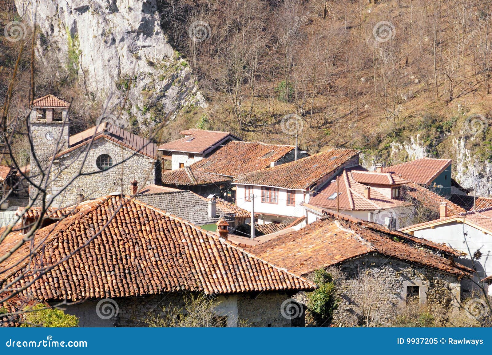 Rural town stock image. Image of development, rural, cityscape - 9937205