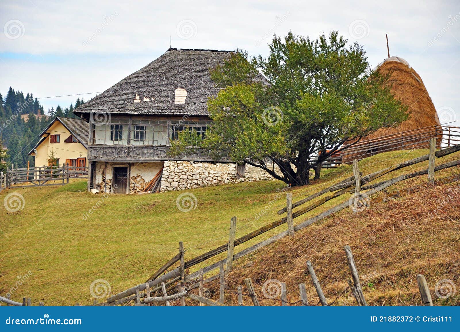 Rural transylvania house stock photo. Image of heritage - 21882372