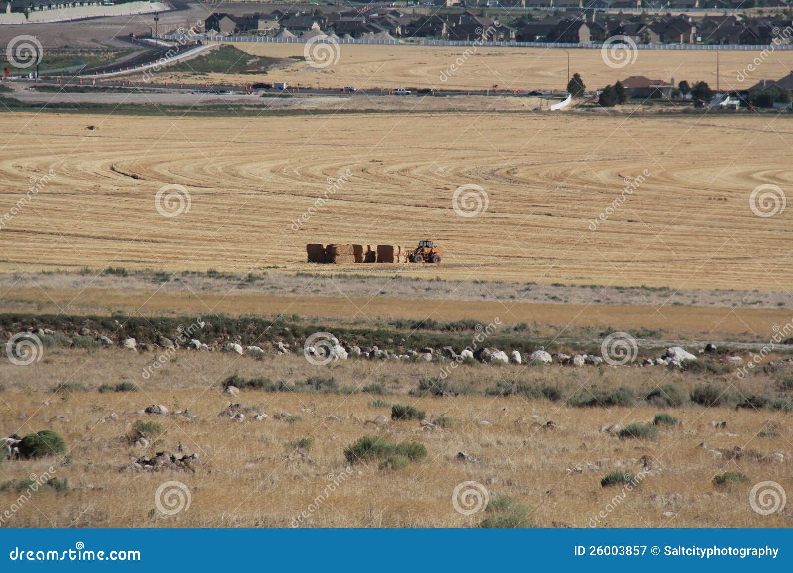 Rural Utah stock image. Image of rural, land, tractor - 26003857