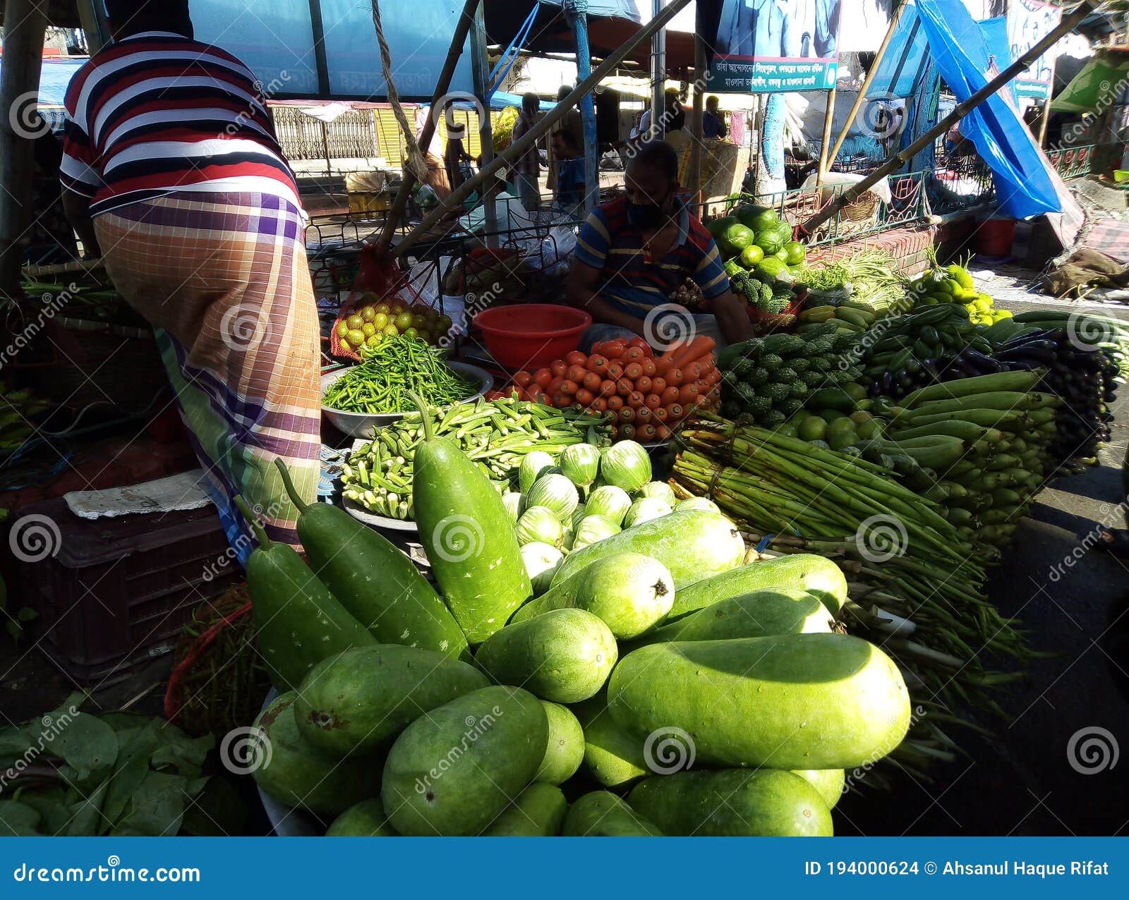 A Rural vegetables market stock photo. Image of rural - 194000624