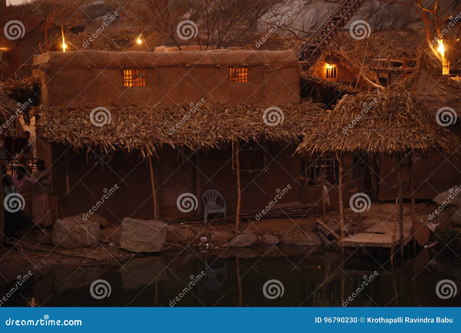 Rural Village Poor House India Editorial Image - Image of heritage ...