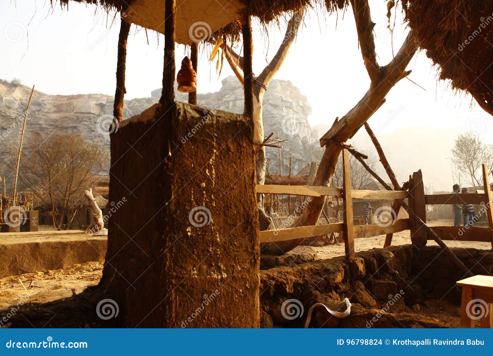 Rural Village Poor House India Editorial Stock Image - Image of ...