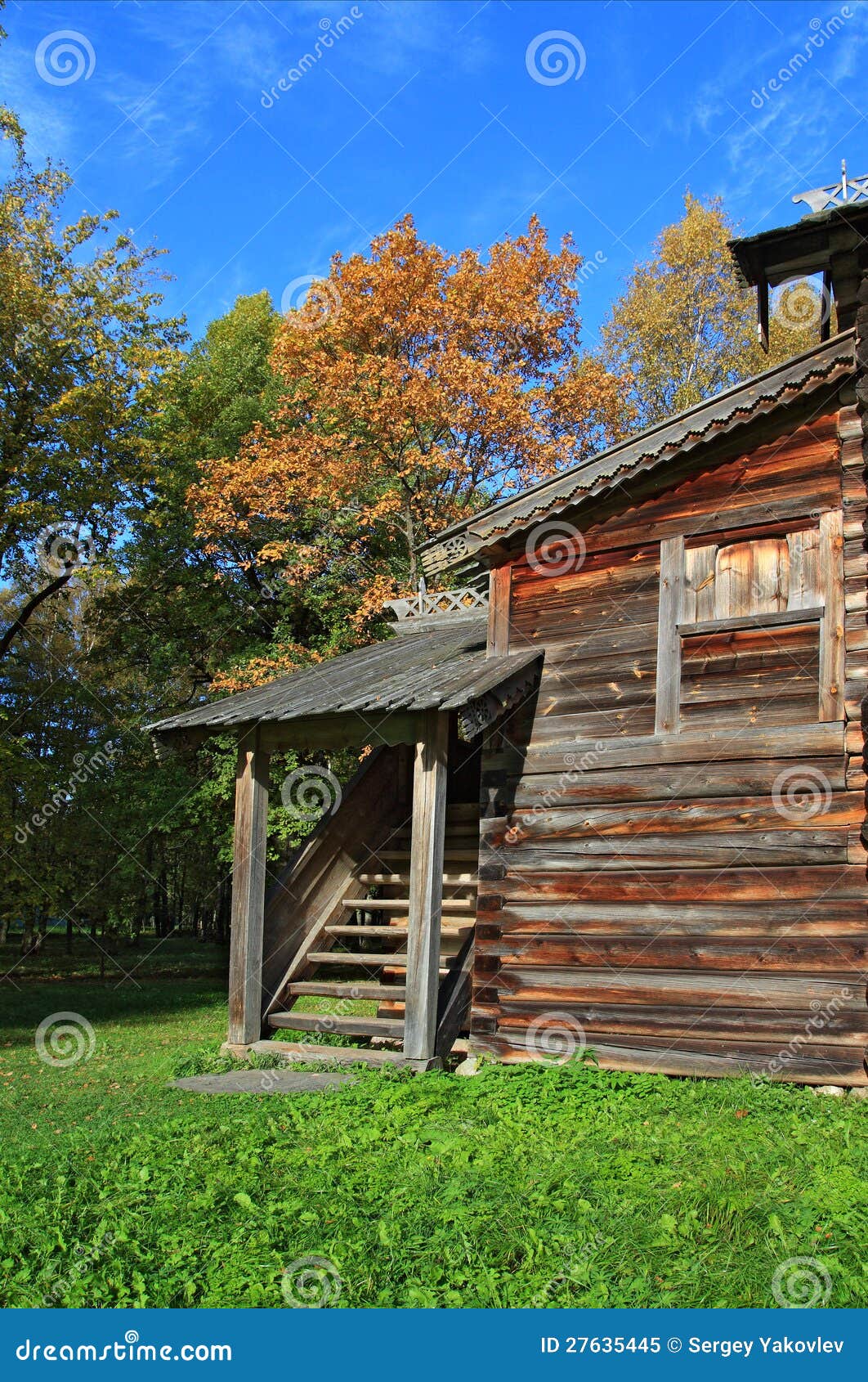 Rural wooden house stock image. Image of open, brown - 27635445