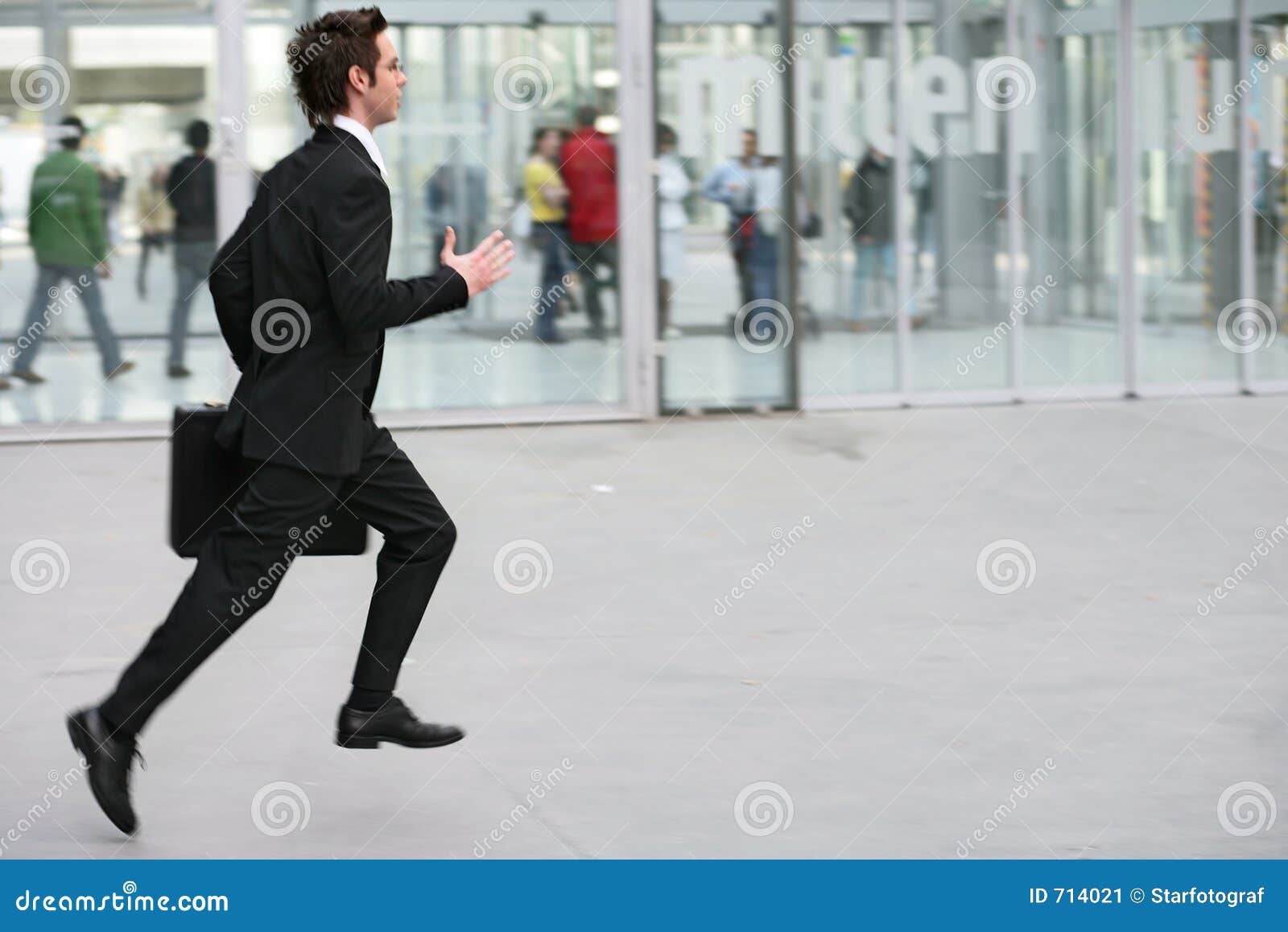 Rush stock image. Image of model, rush, businessman, running - 714021