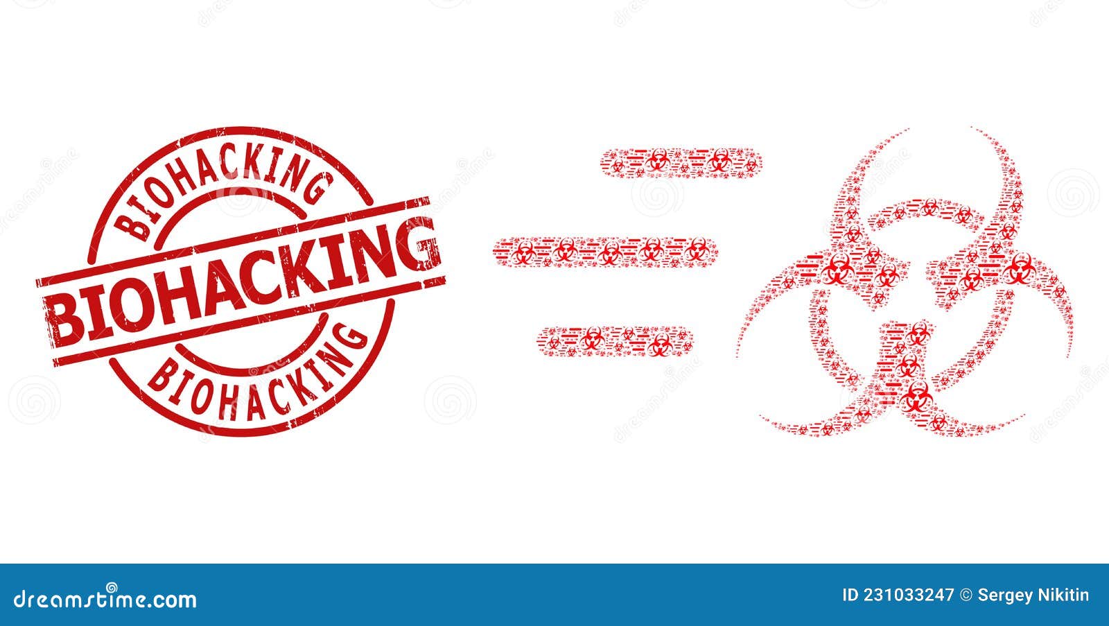 Biohazard Mosaic Horror Smiley Map Marker Icon And Scratched Coward ...