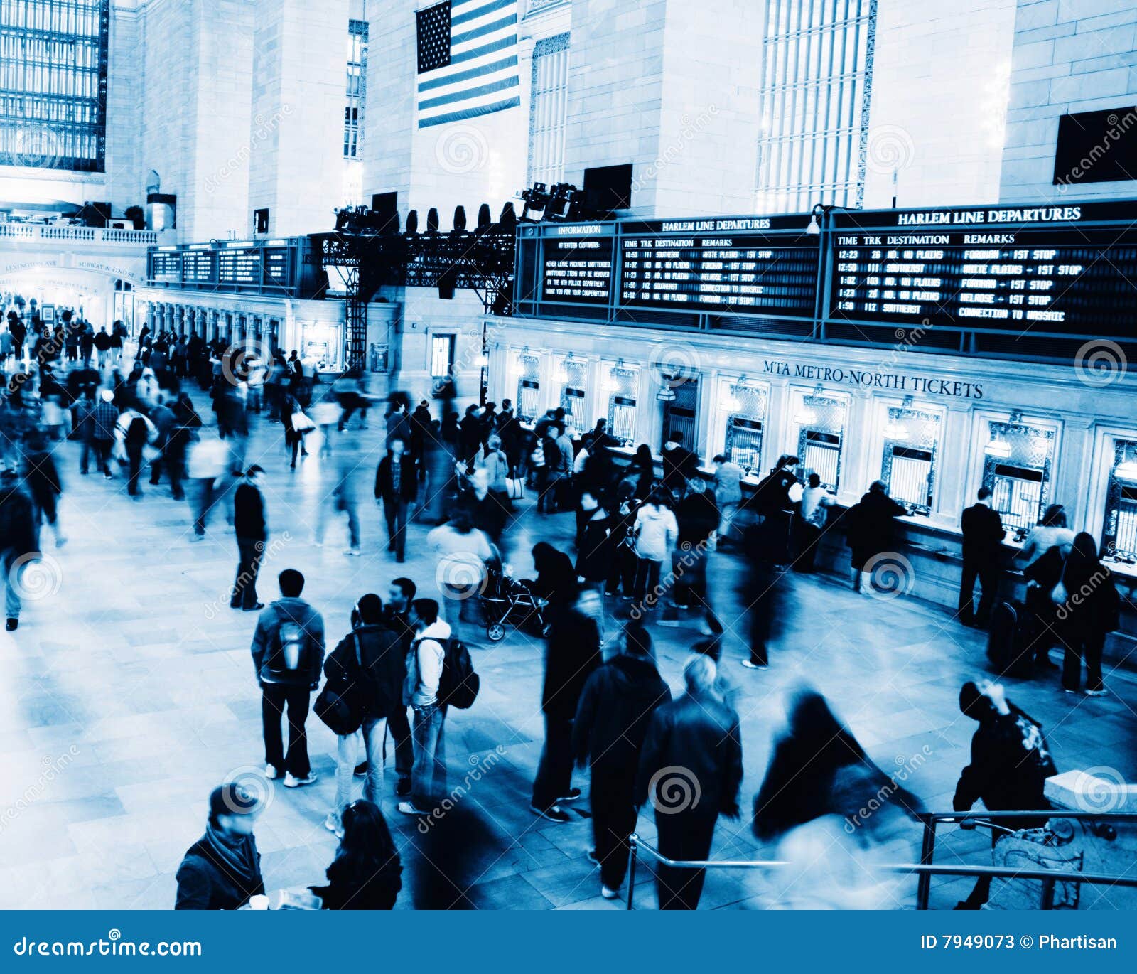 Rush Hour at Grand Central Station Stock Image - Image of central ...