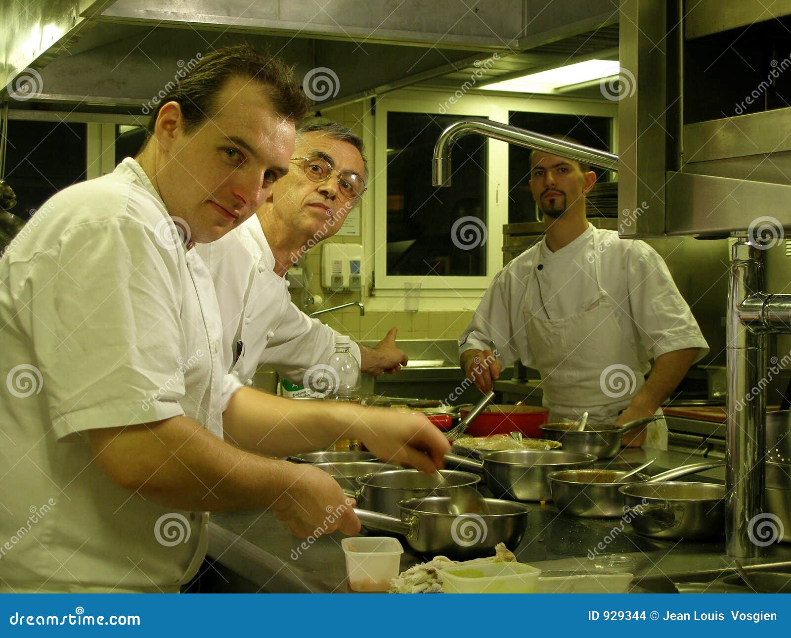 Rush hour in the kitchen stock photo. Image of worker, food - 929344