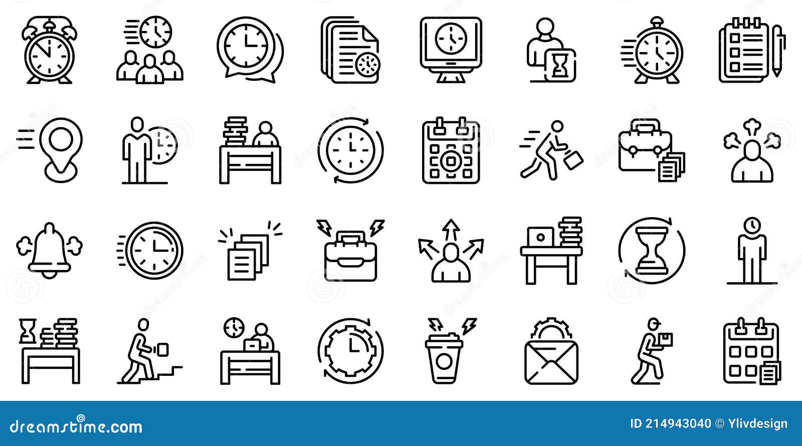 Linear Impatient Human Icon From Feelings Outline Collection. Thin Line ...