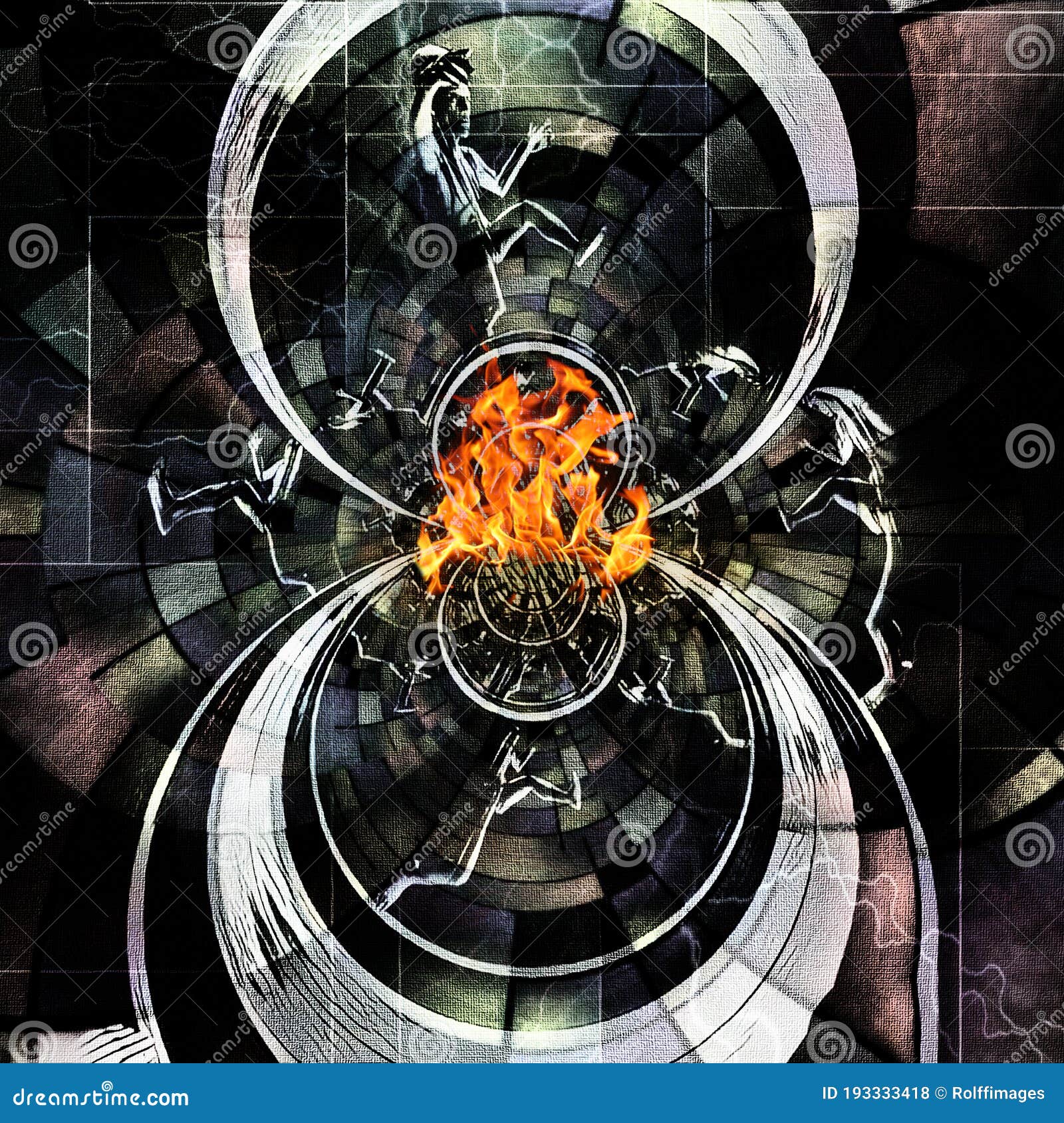 Rush of life stock illustration. Illustration of elements - 193333418