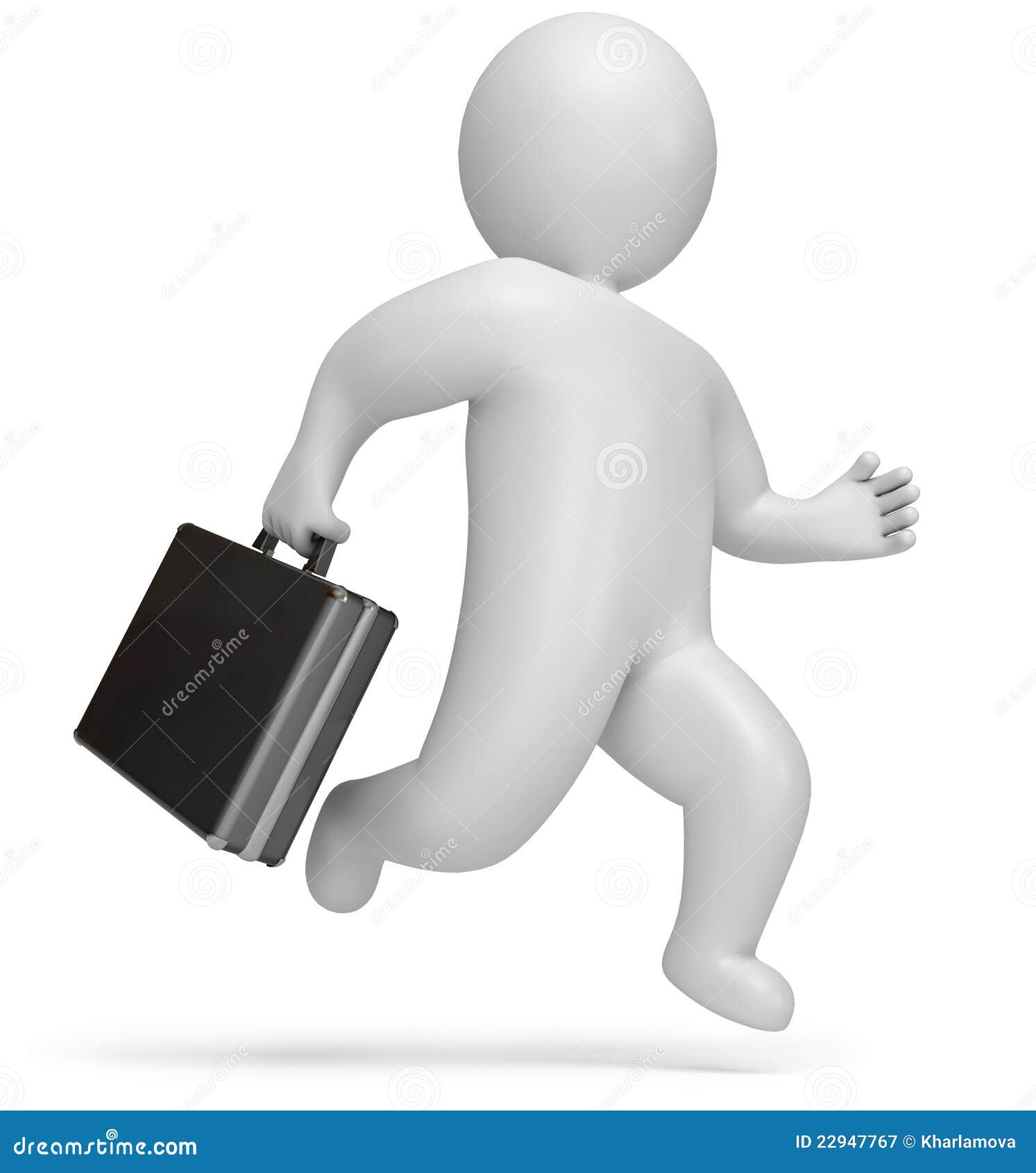 Rush to work stock illustration. Illustration of office - 22947767