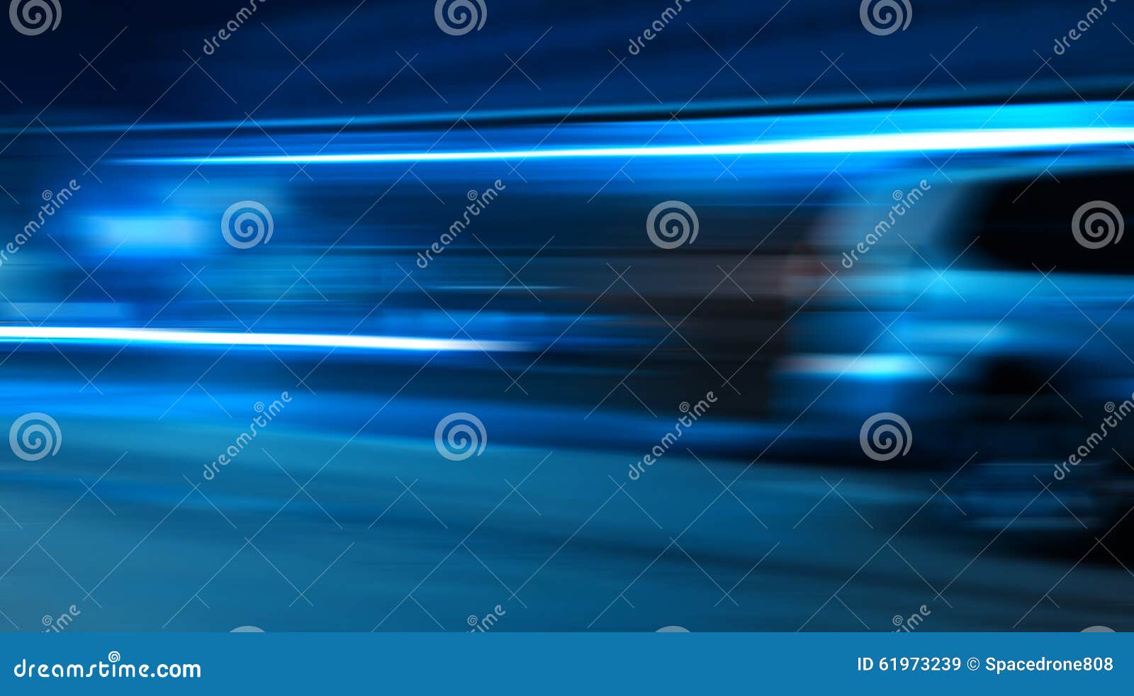 Rushing Car Light Streaks Traffic On Independence Avenue Washing Stock ...