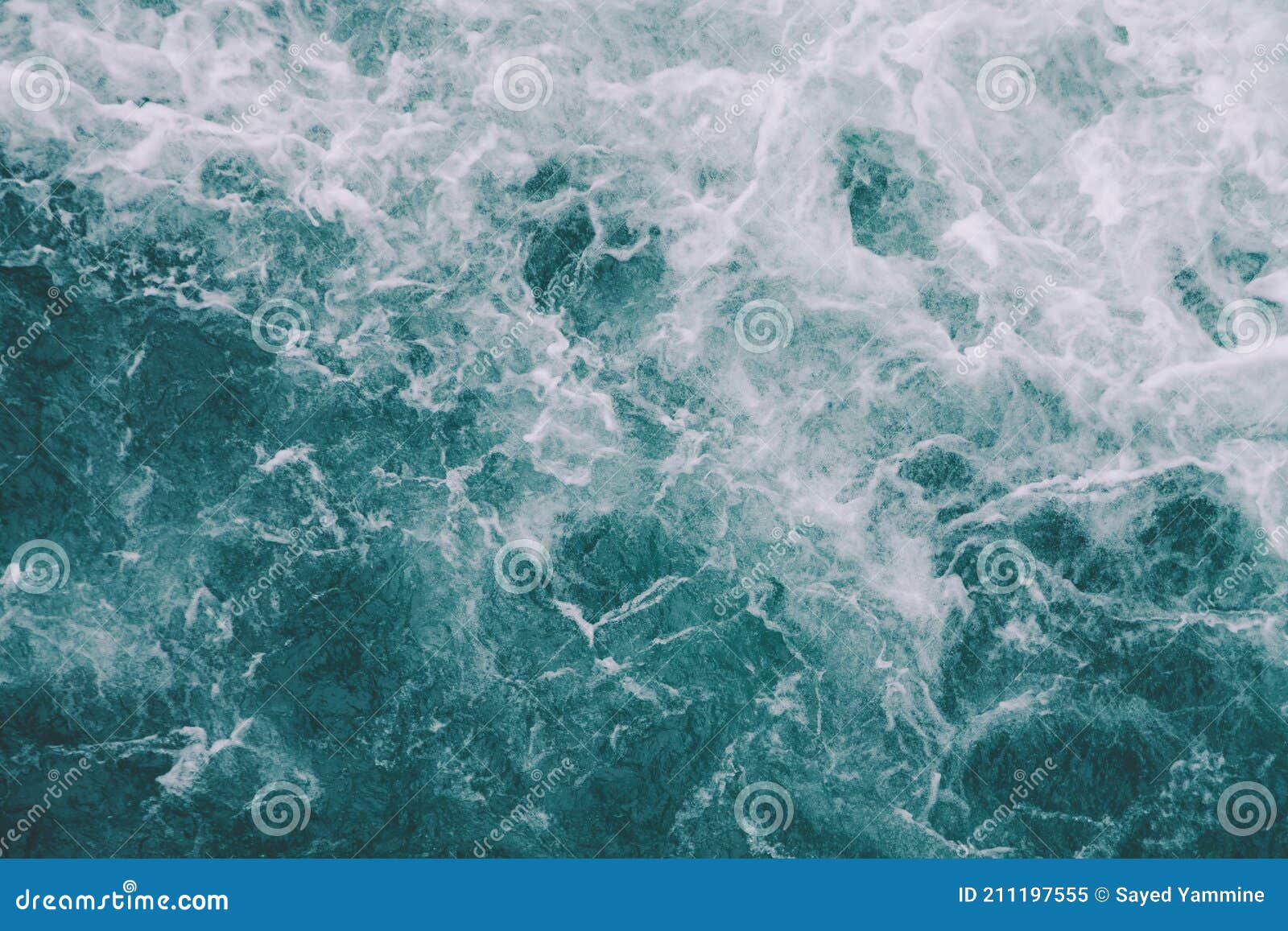 Rushing Crystal Blue Waters Stock Image - Image of emerald, ripple ...