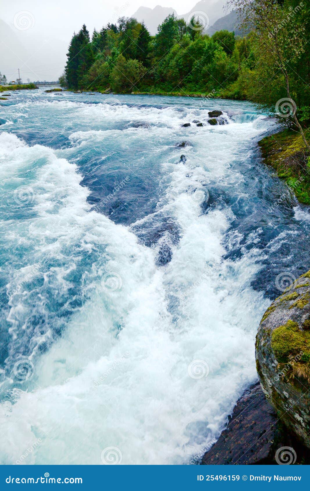Rushing glacier river stock image. Image of destinations - 25496159